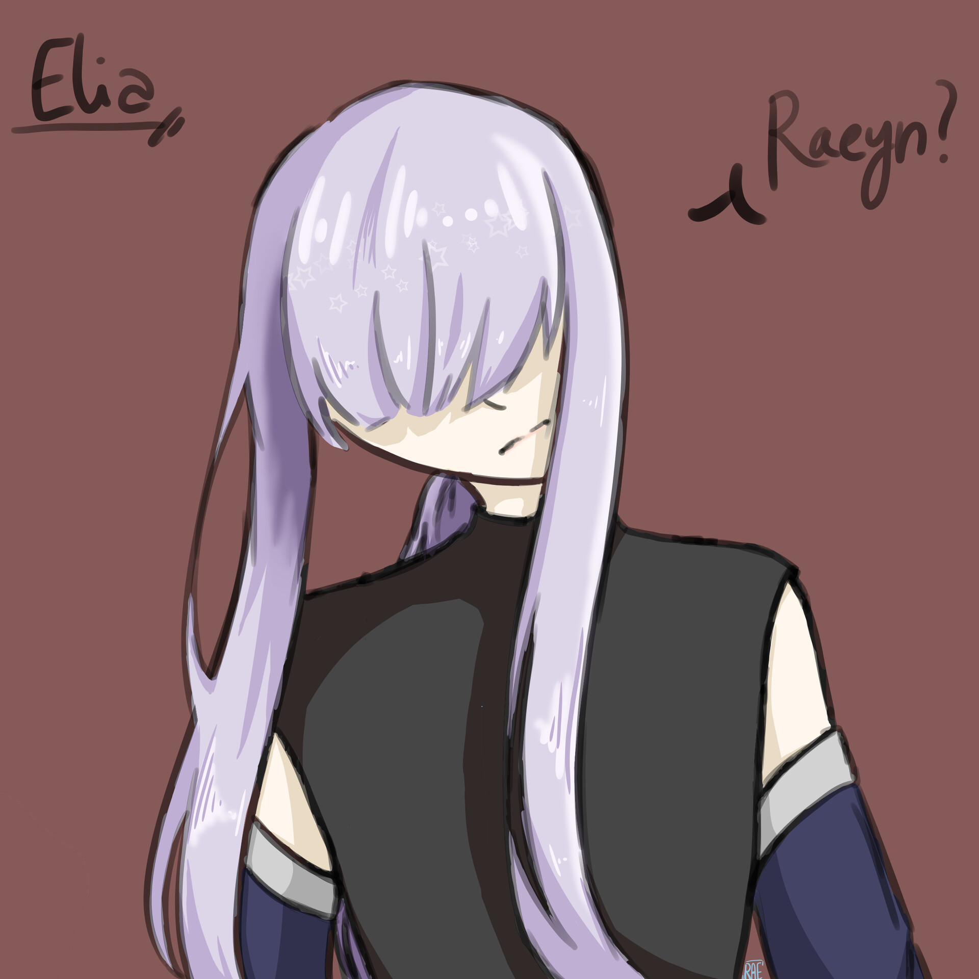 ArtStation - Elia coloured doodle