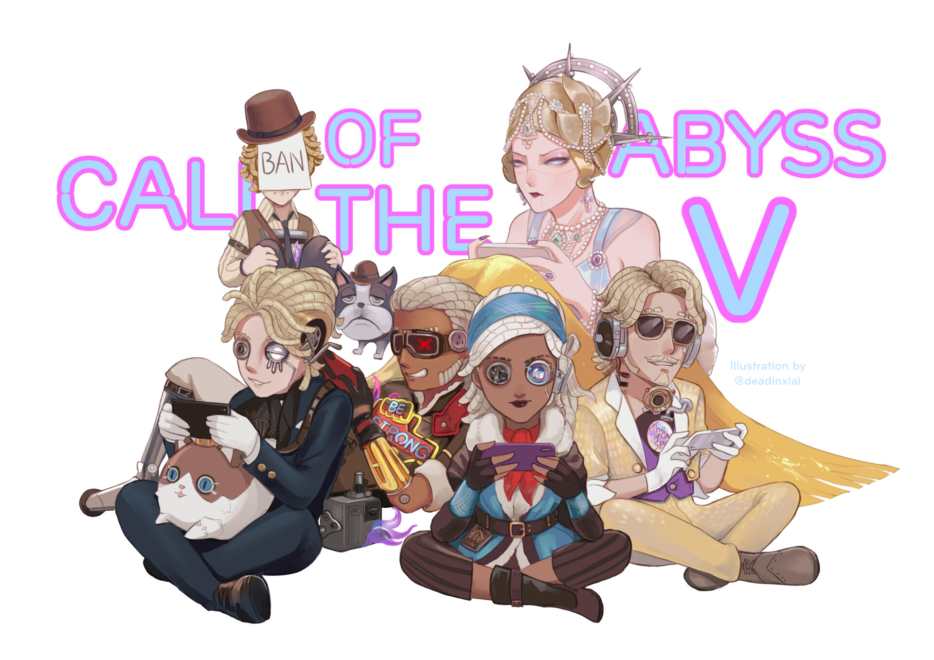 ArtStation - Identity V COA V fanart