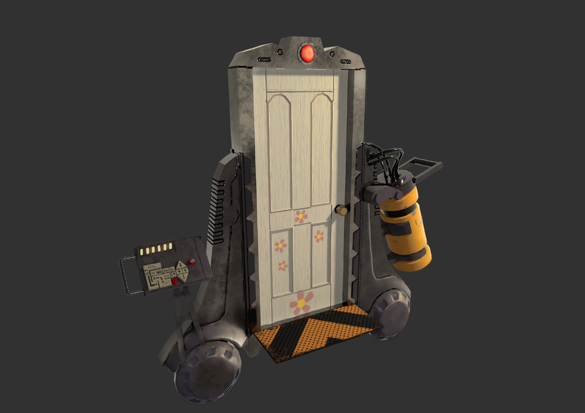 ArtStation - Monster Inc Door