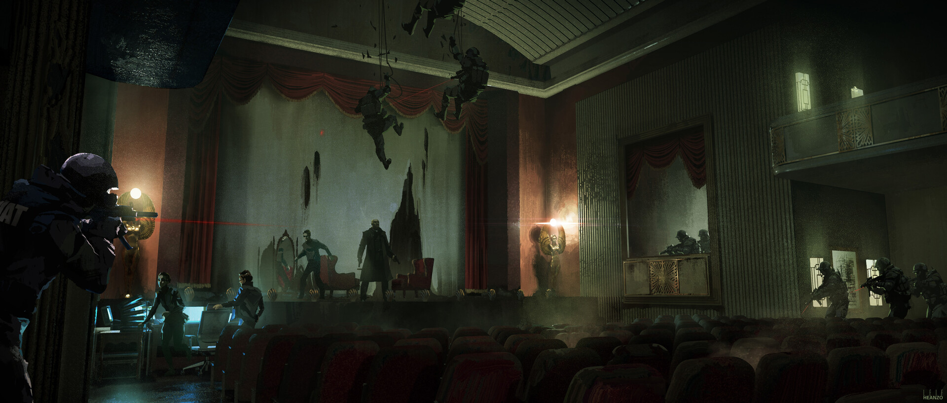 ArtStation - MATRIX 4 - THEATER