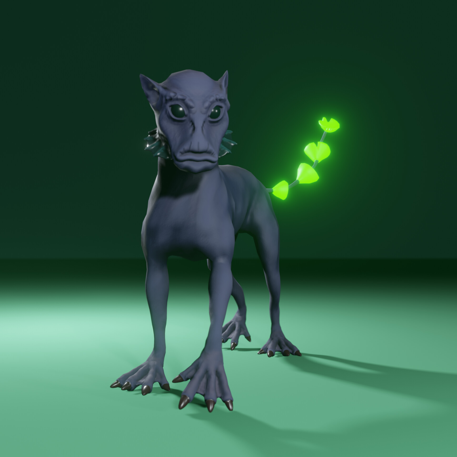 ArtStation - Dog-like alien