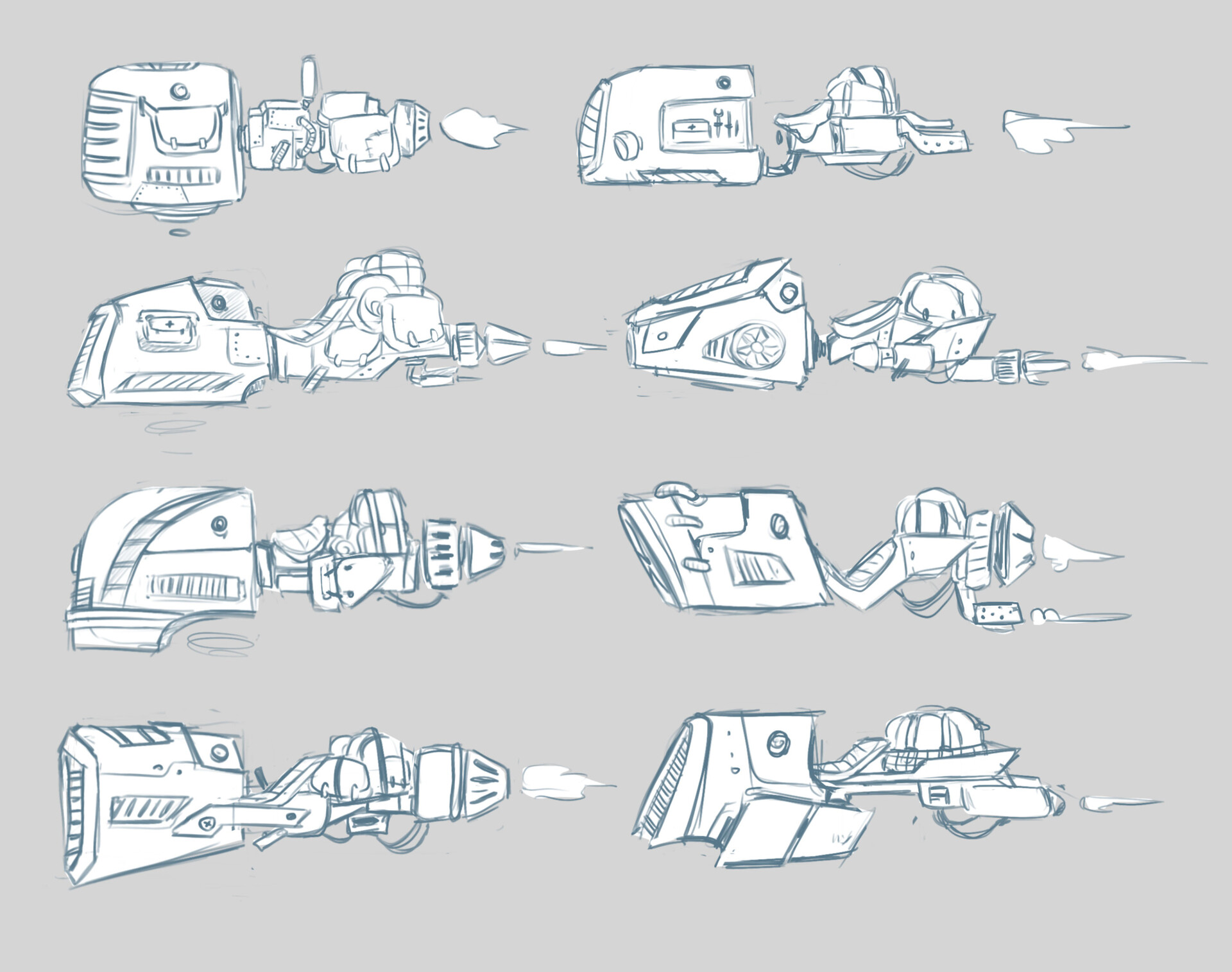 ArtStation - AQUATERRA Speeder concepts