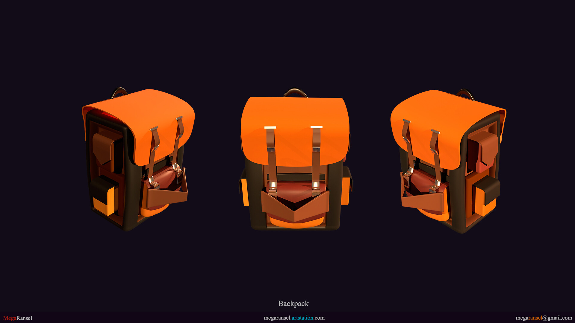 ArtStation - Backpack Prop