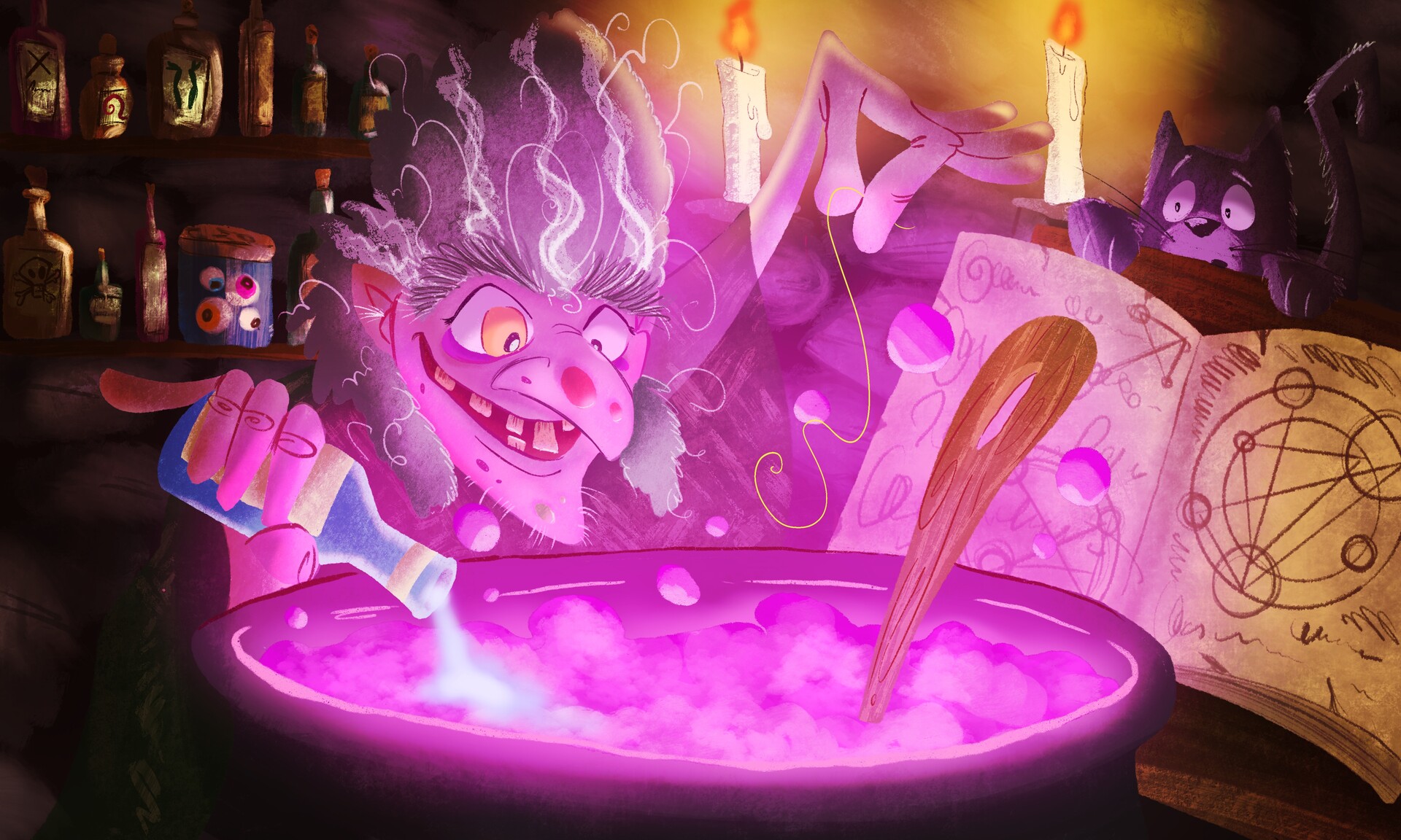 ArtStation - A Witch’s Brew!