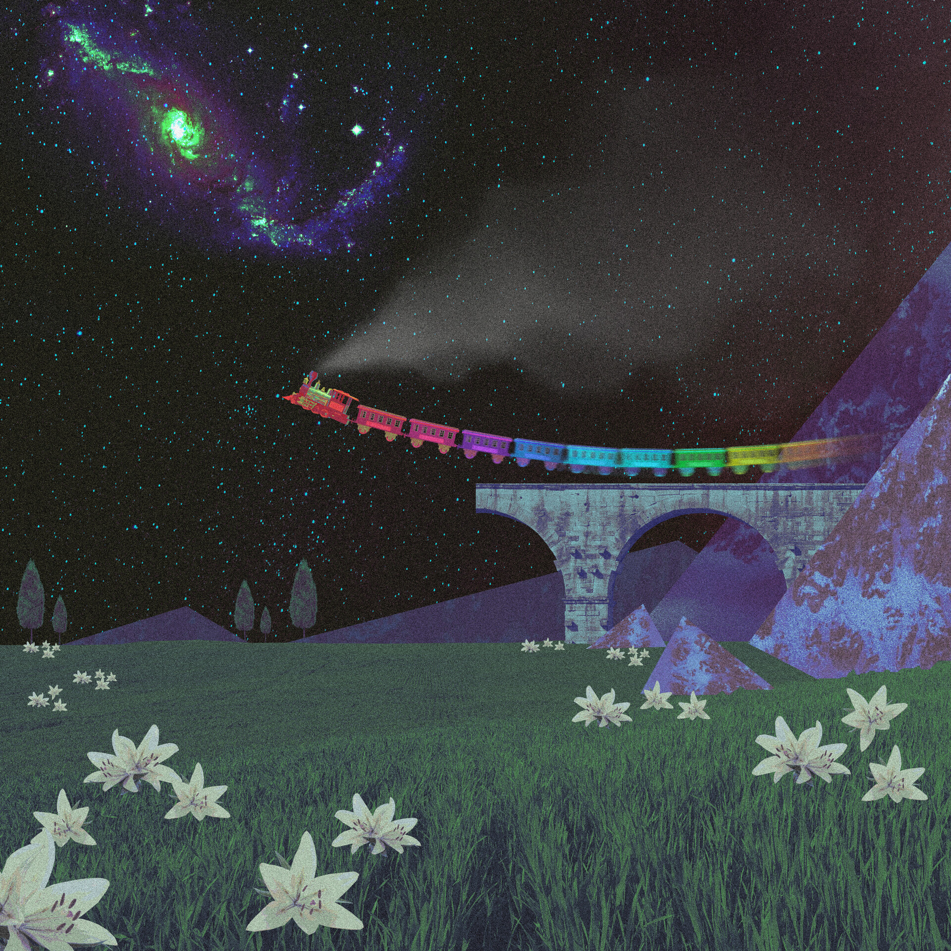 ArtStation - Night on the Galactic Railroad