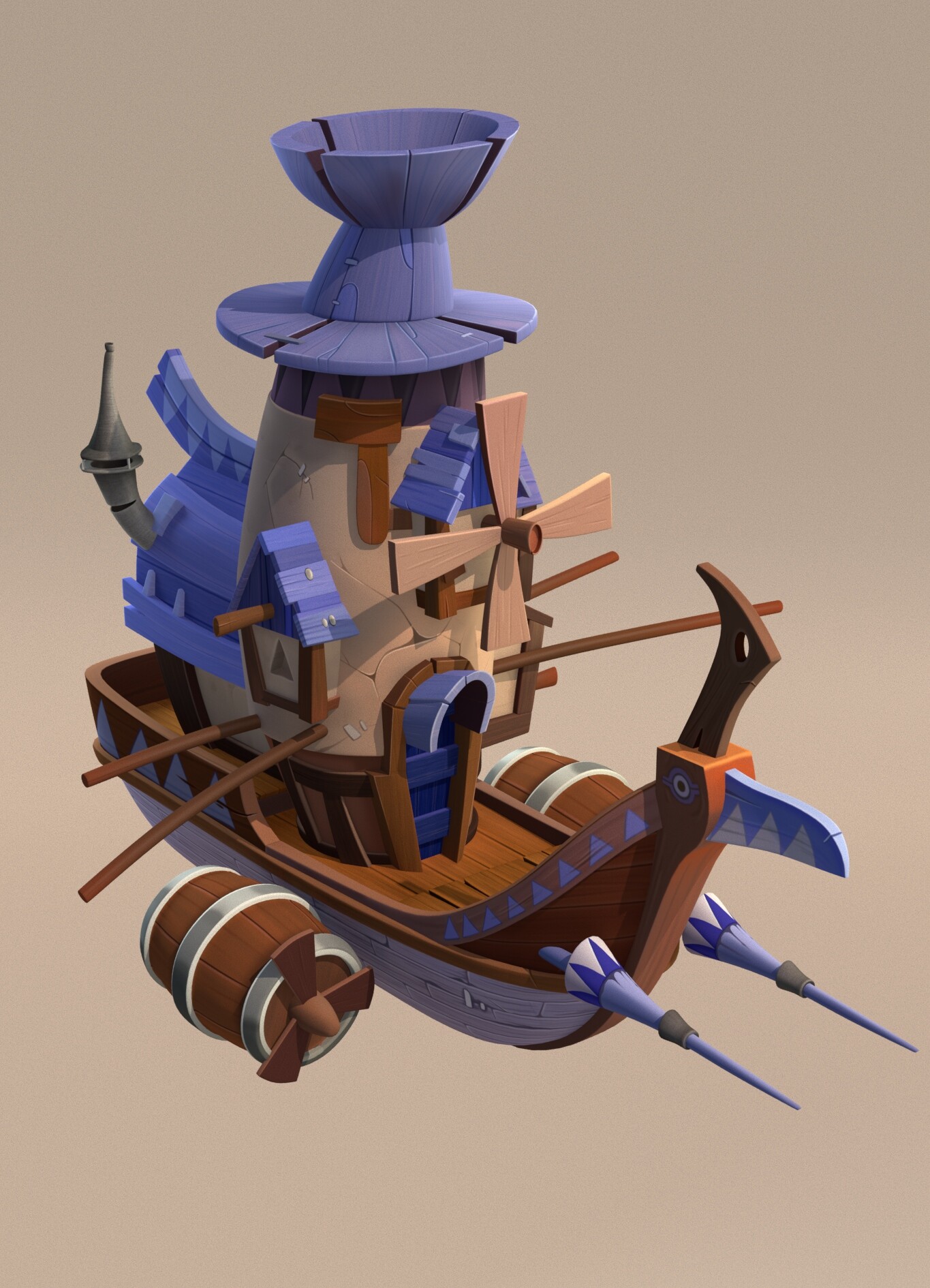 ArtStation - Flying boat