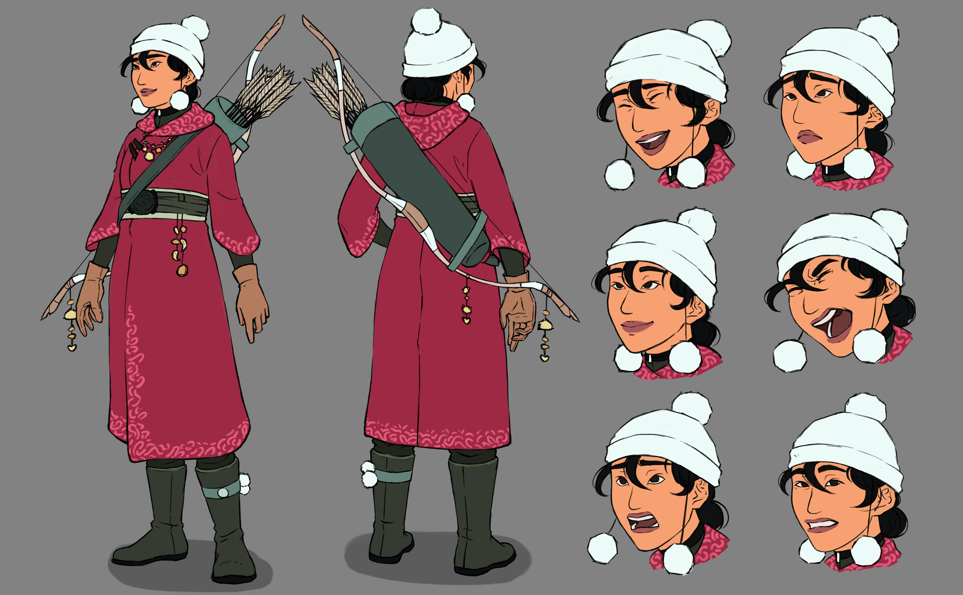 ArtStation - Character sheet