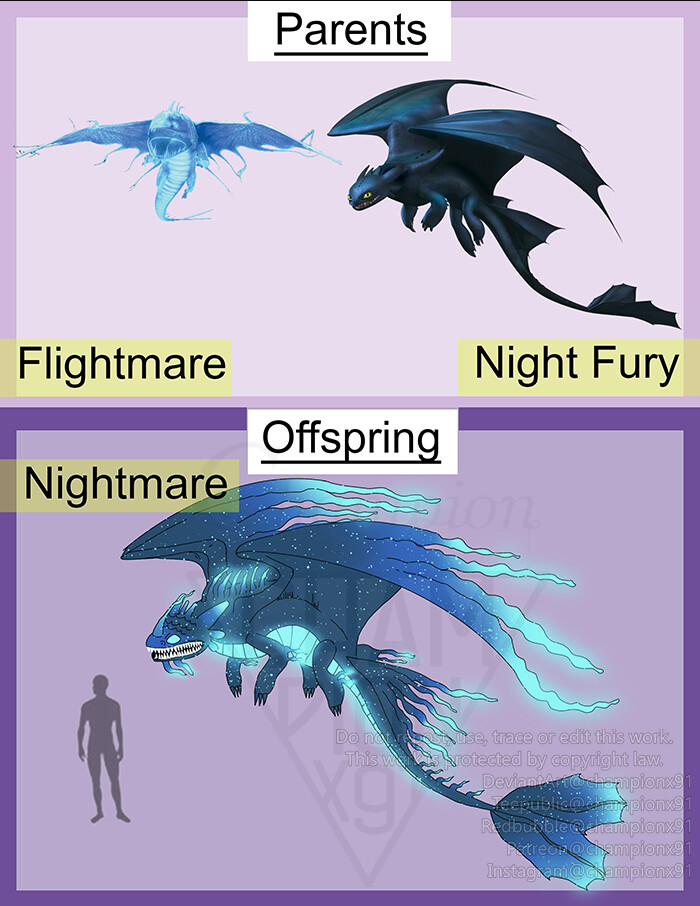 ArtStation - HTTYD - Nightmare