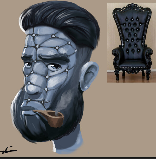 ArtStation - Chair portrait