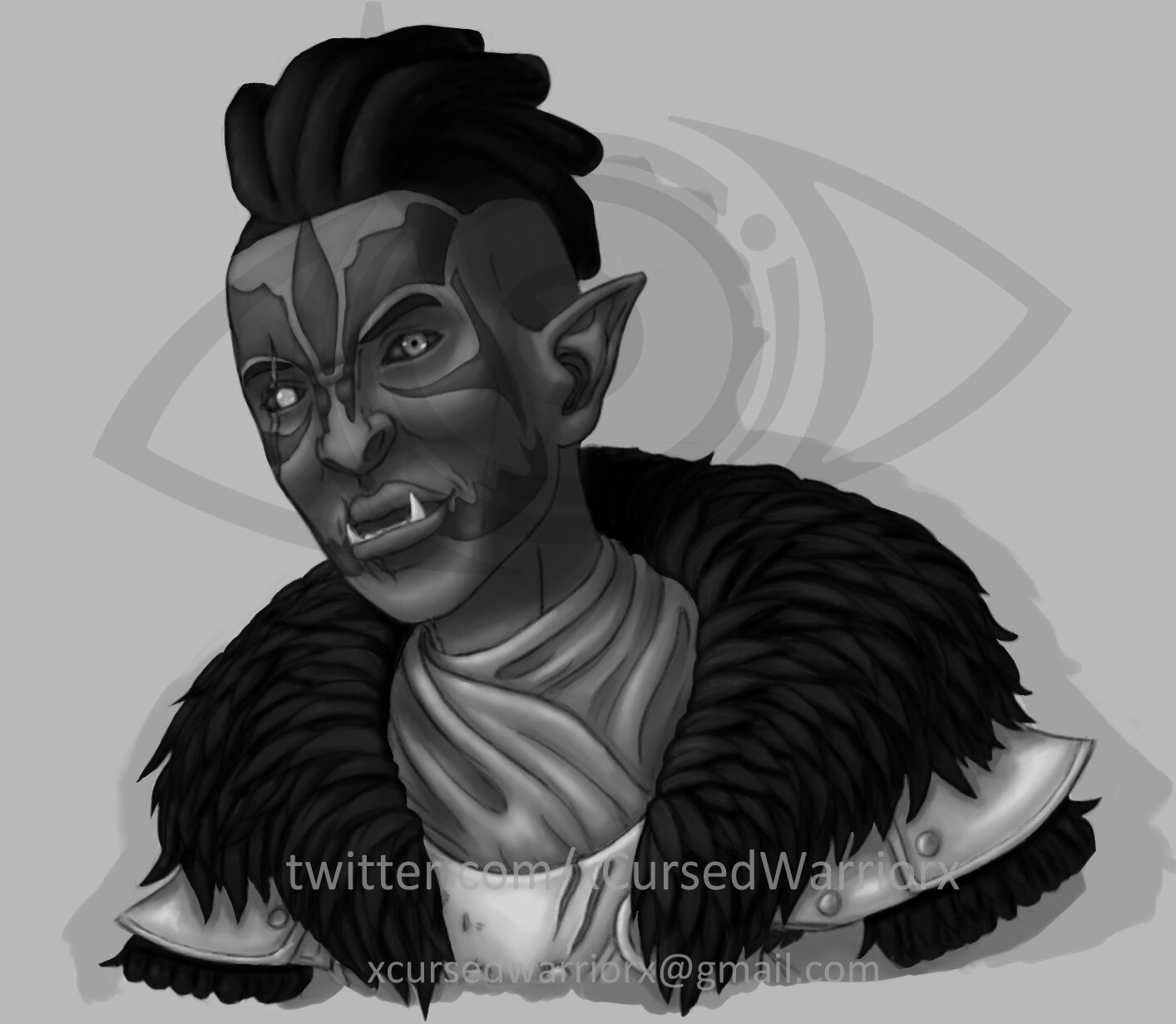 ArtStation - Orc Dragonborn