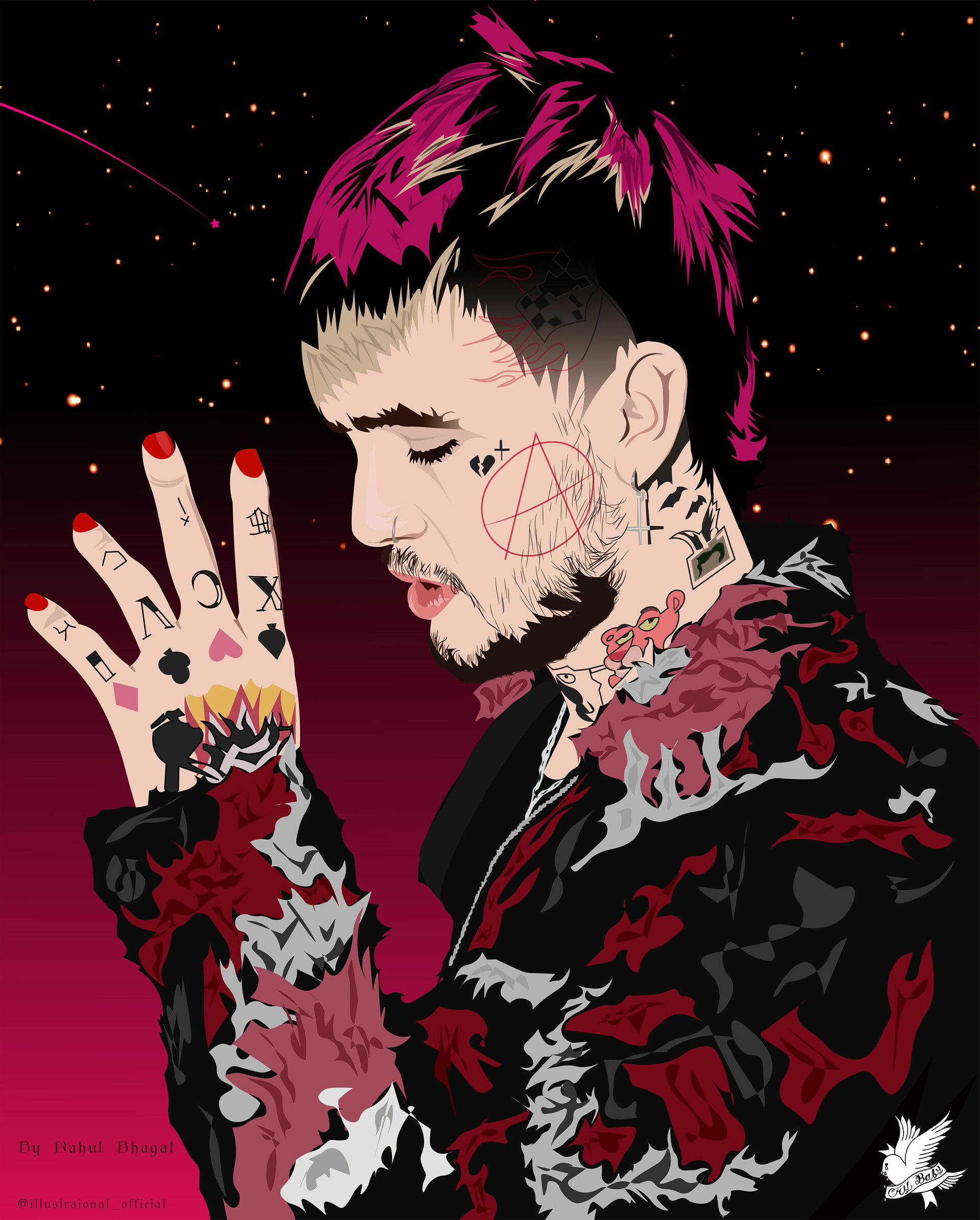 ArtStation - LIL PEEP ART