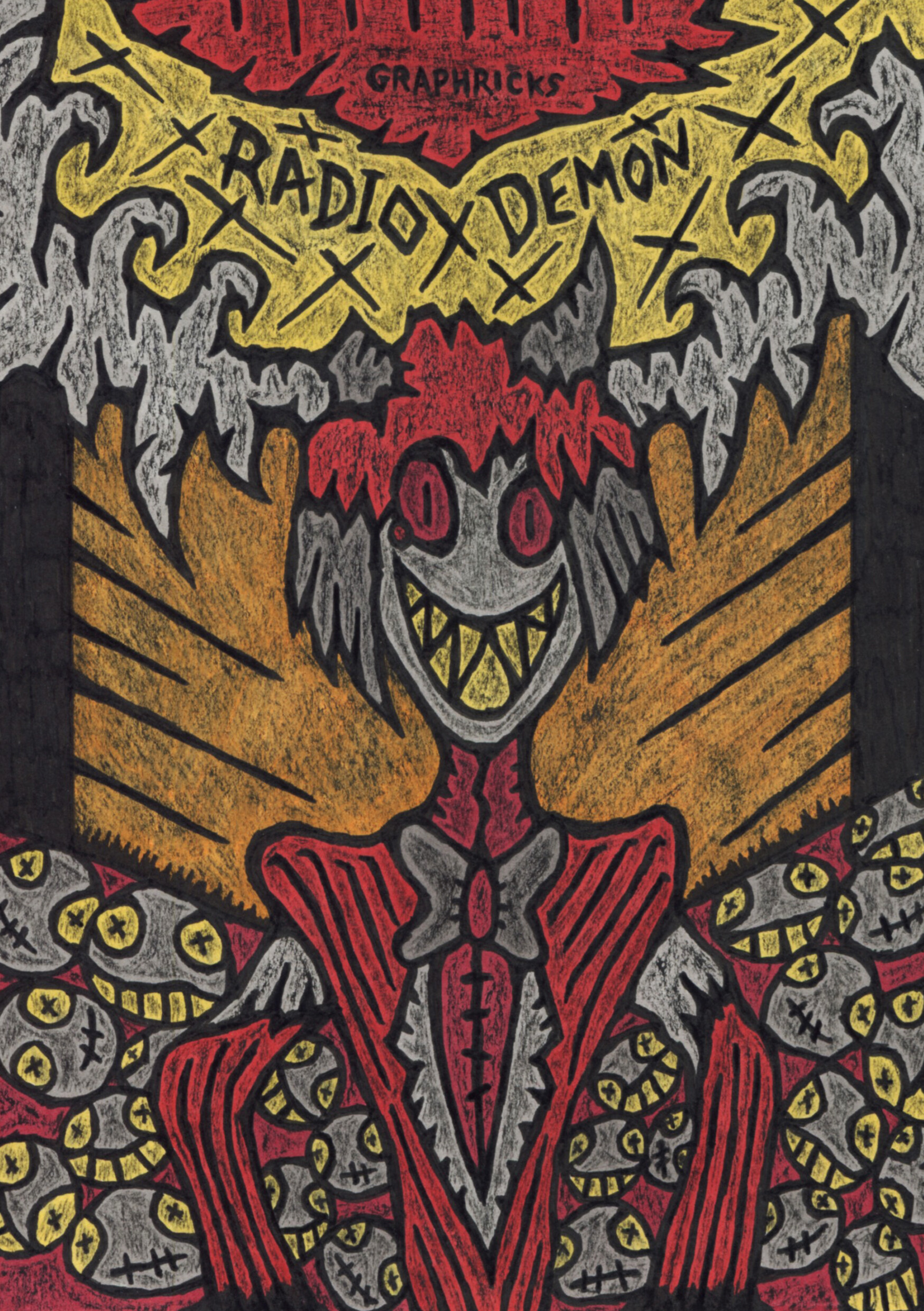 Graphricks / Rick Cosgrove - Illustrations - Radio Demon