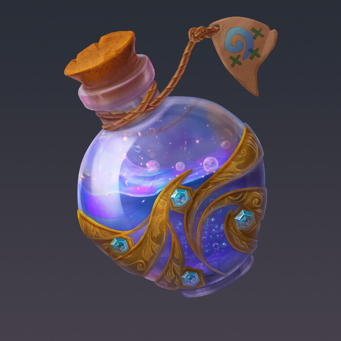 ArtStation - Magic bottle