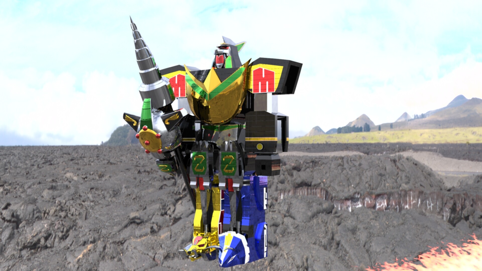 Dragonzord Battle Mode