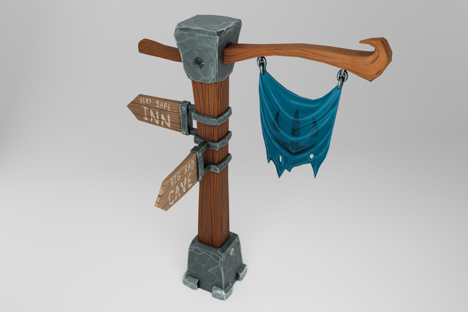 Thom Brophy - Fantasy Signpost (Stylised)