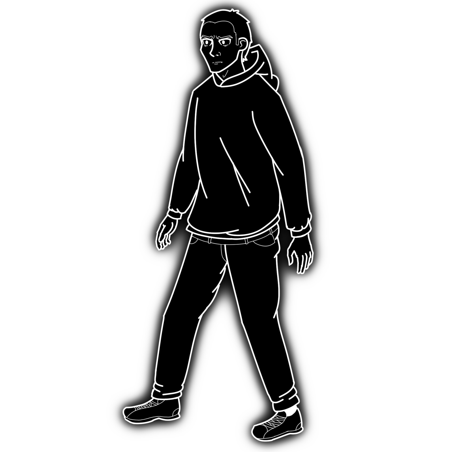 ArtStation - Ivan's Shadow Idle Frames