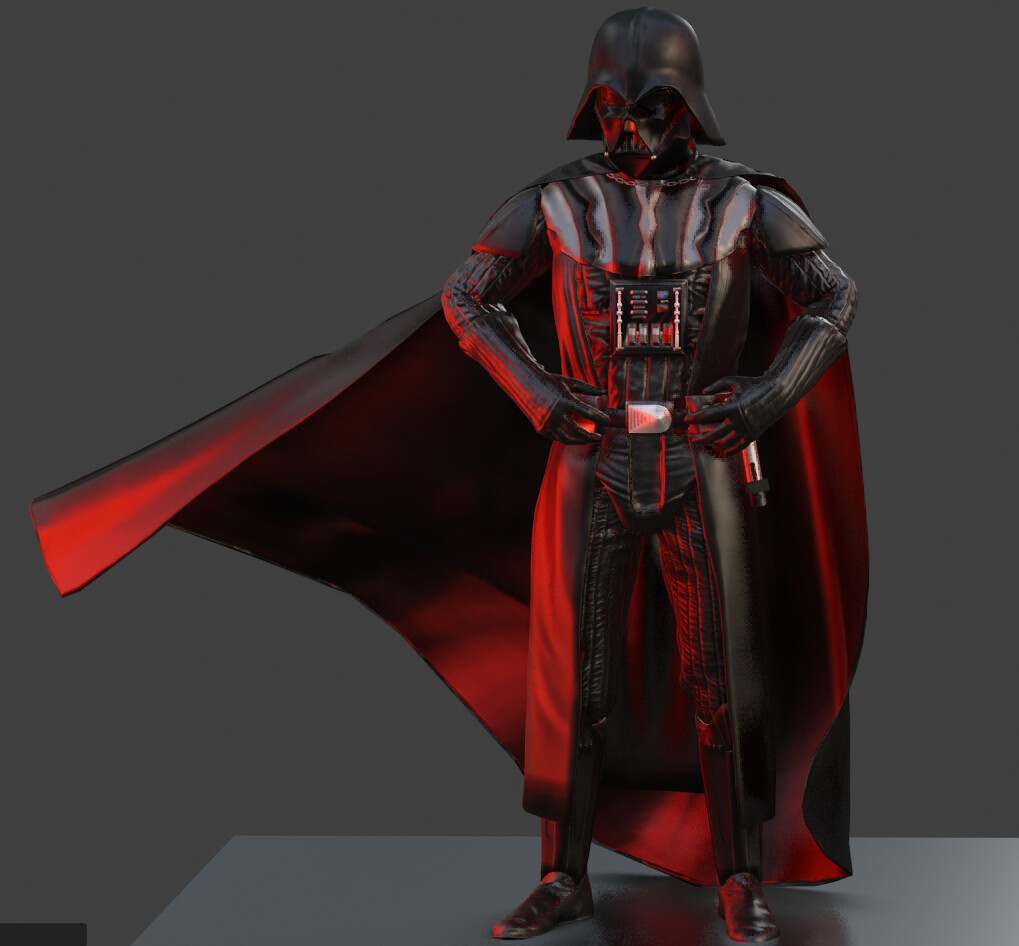 ArtStation - Darth Vader - Idle Pose