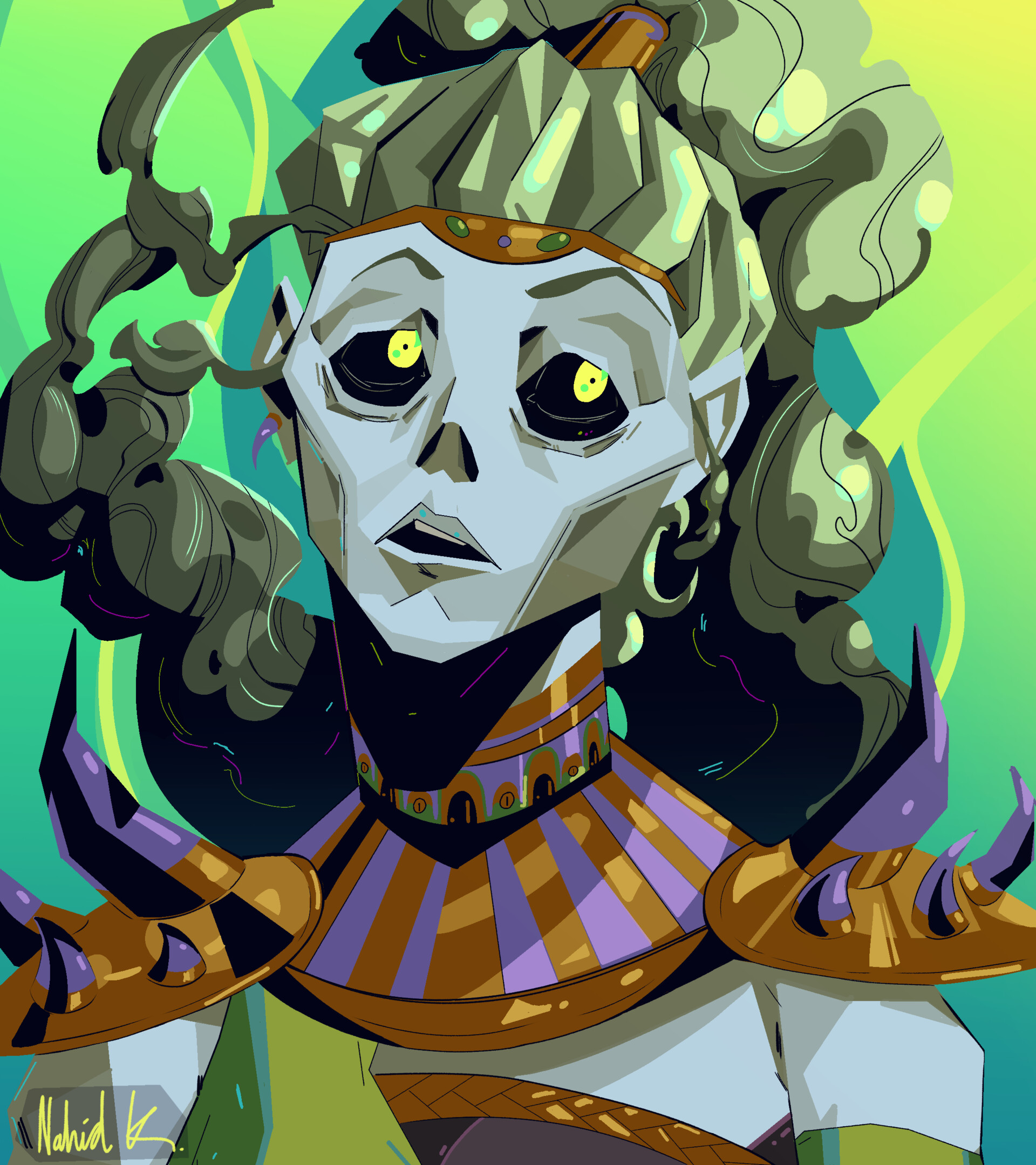 ArtStation - Tisiphone Portrait