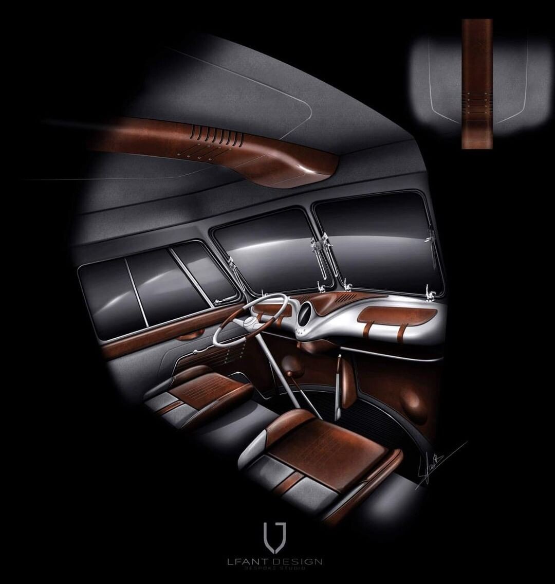 Bartosz Janiszewski - Individual VW T1 interior concept - elements ...