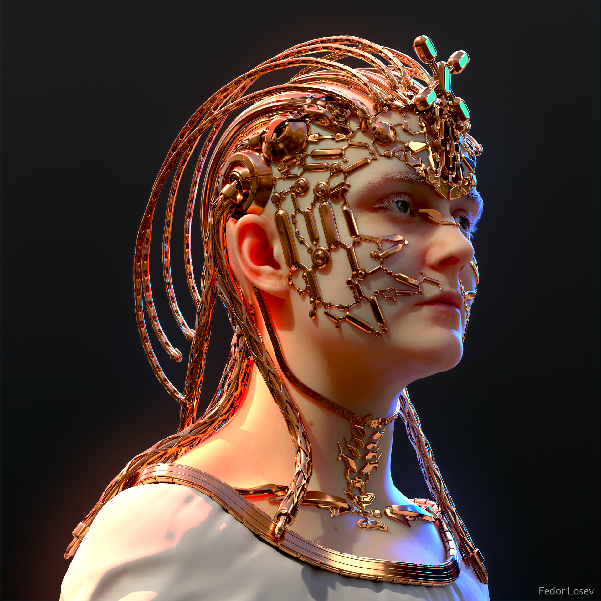 ArtStation - Cyber fashion 02