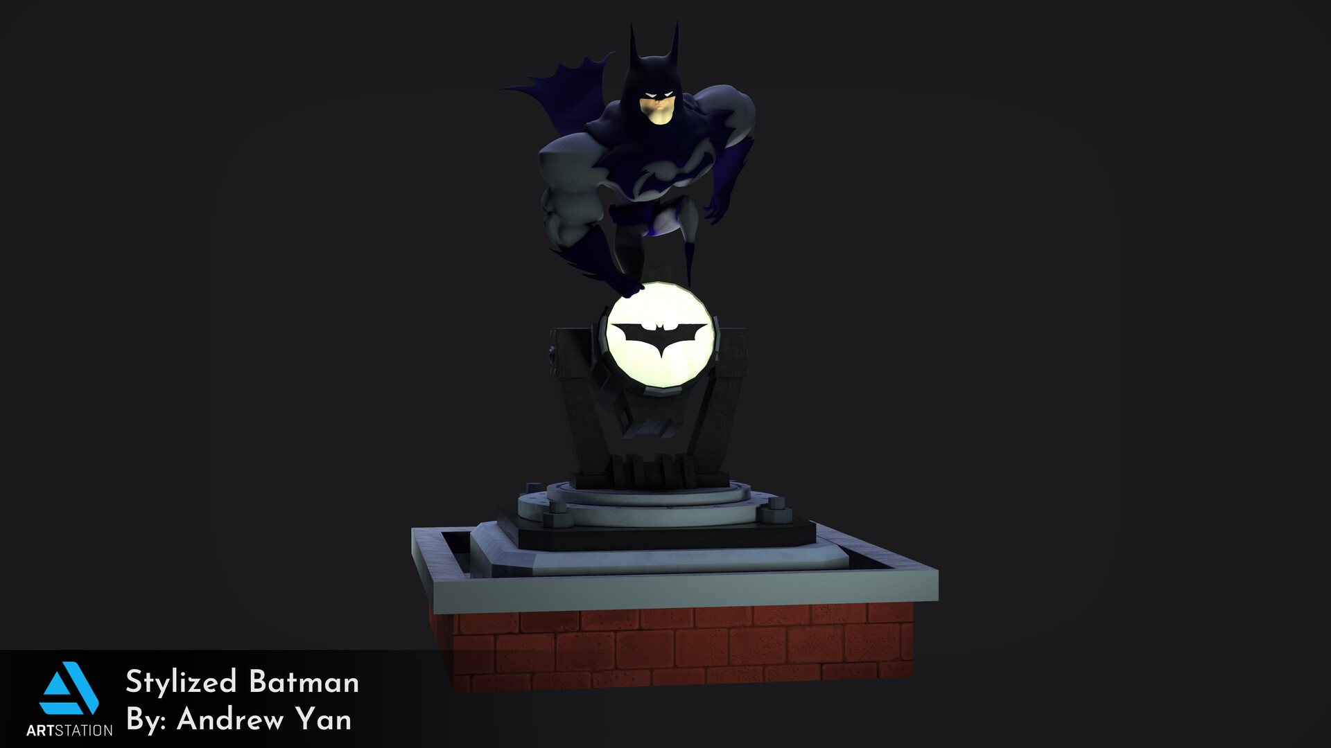 ArtStation - Stylized Batman Sculpt - Fall 2021