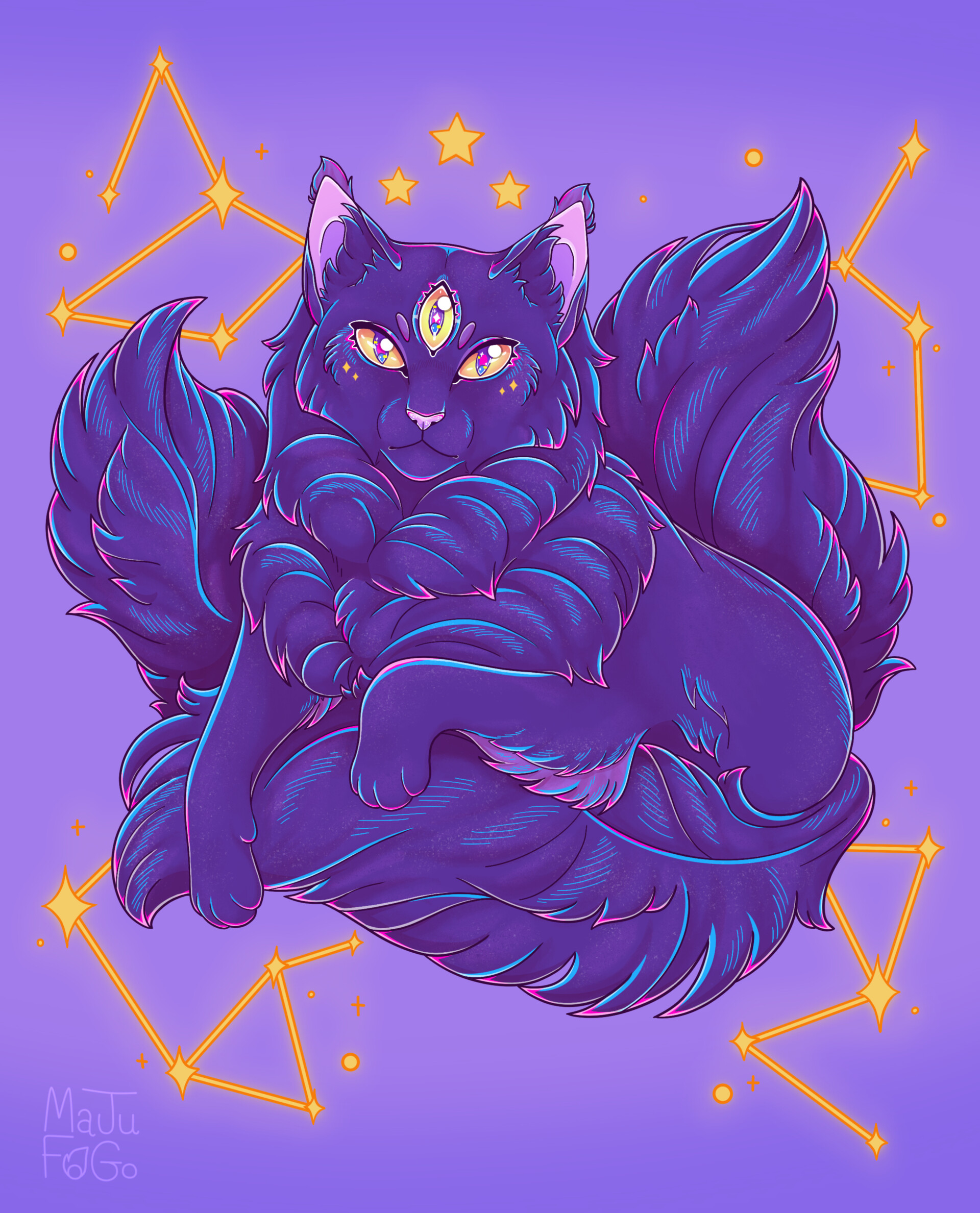 ArtStation - Mystic Cat