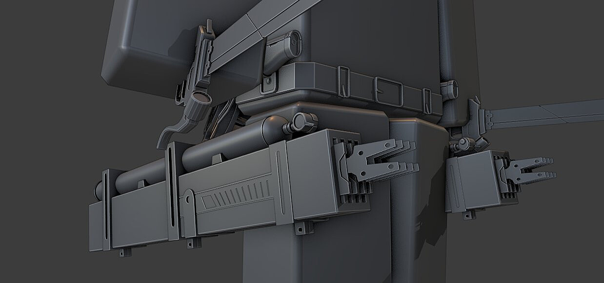 ArtStation - Omni-Directional Mobility Gear (ODMG)