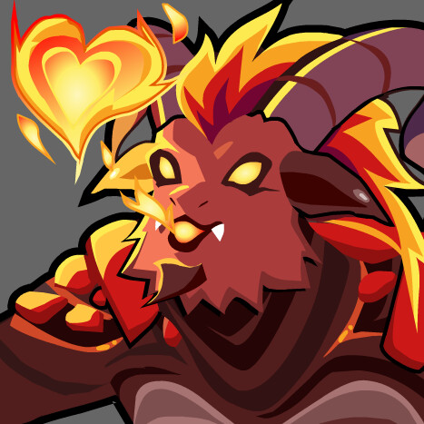 ArtStation - Ifrit Twitch Emote Icons