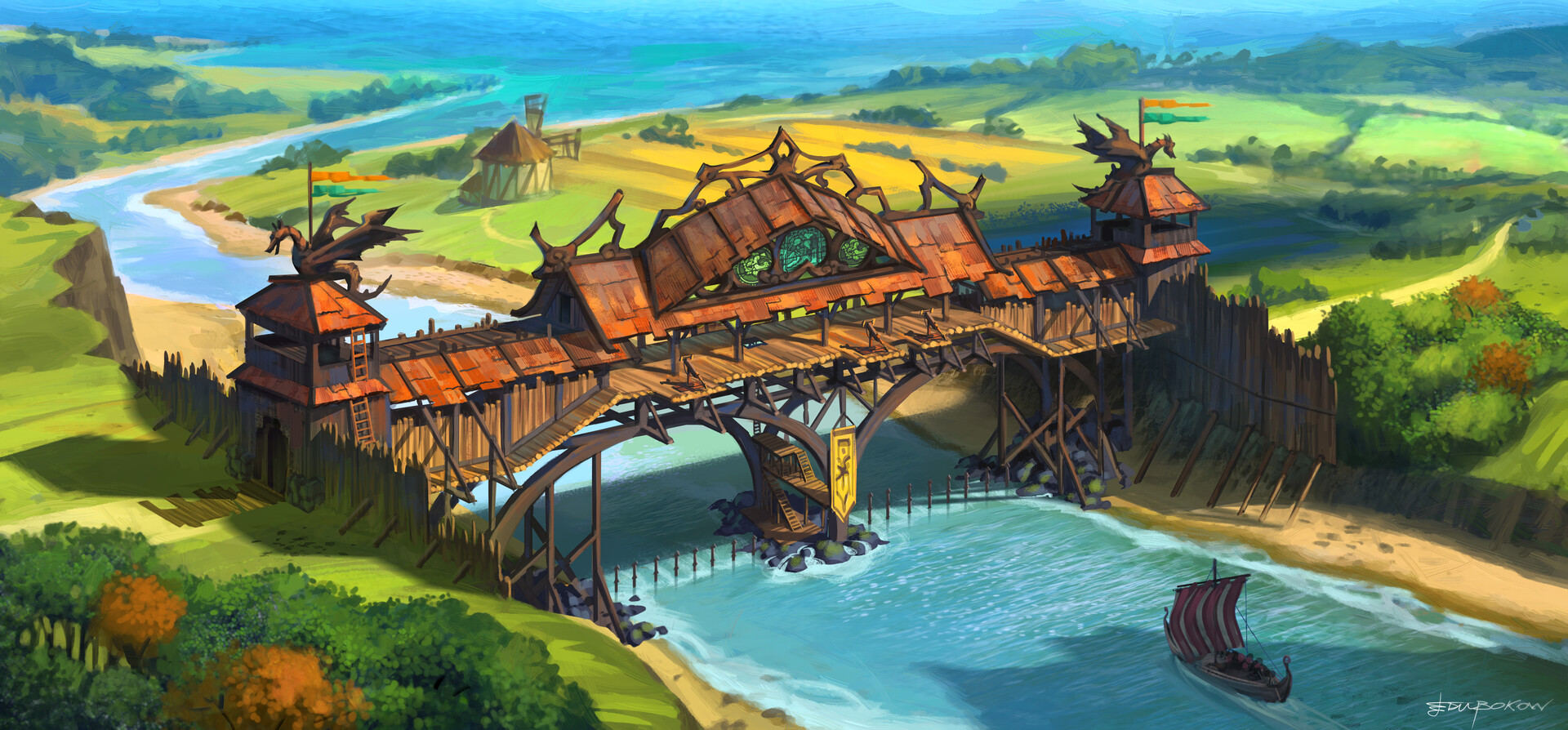 bridge concept art