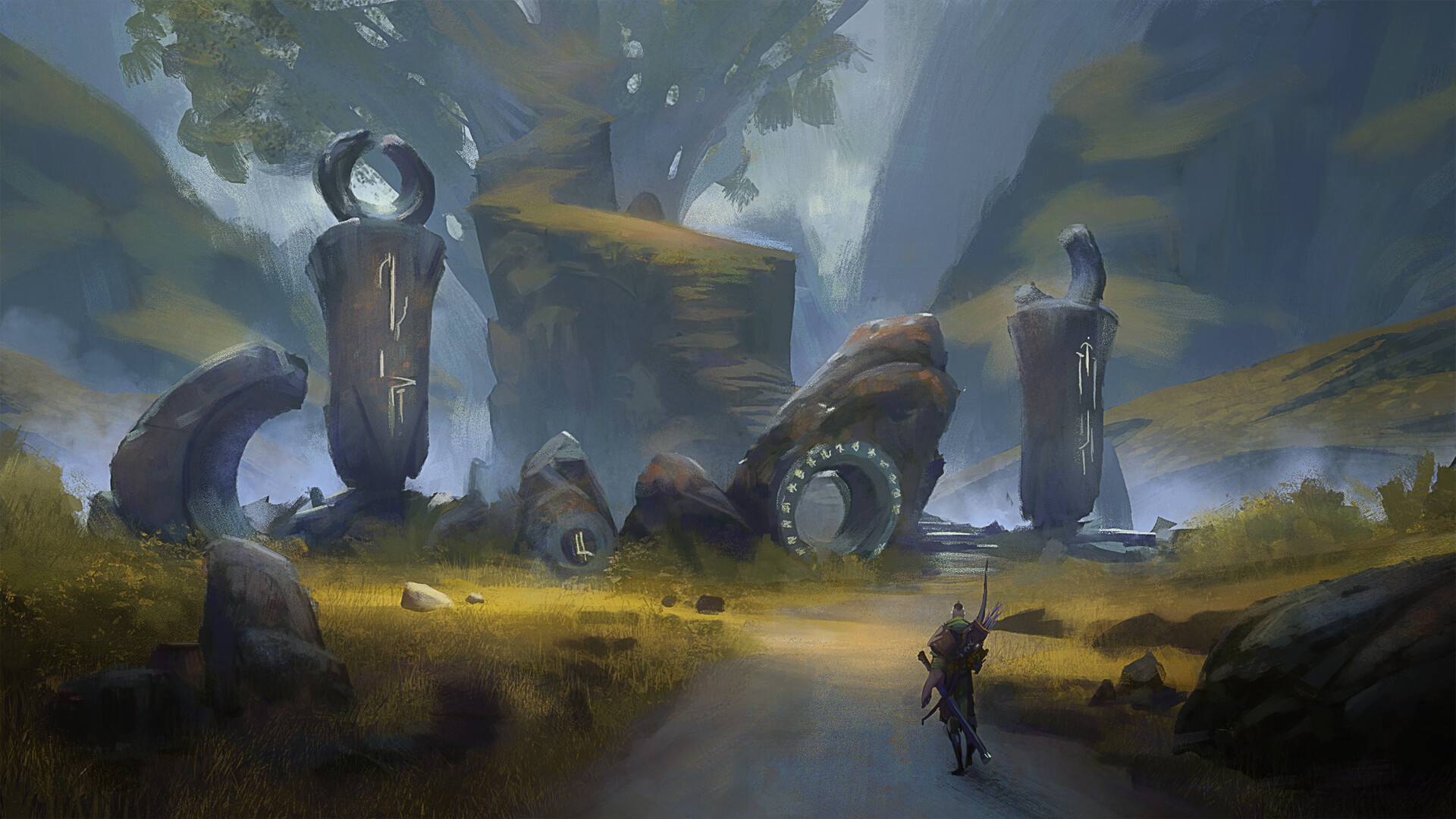 ArtStation - Environment Design - Grady Frederick Study