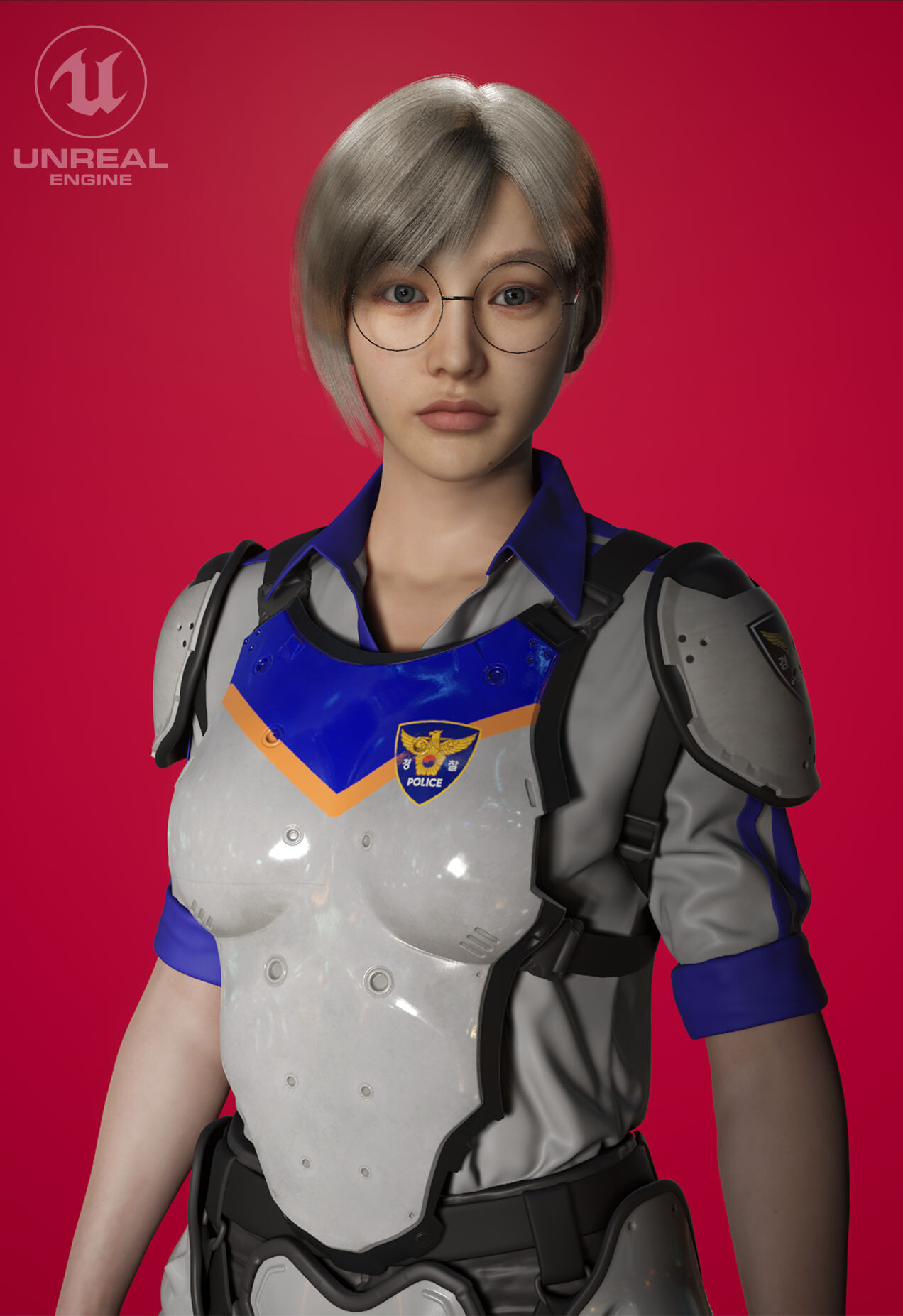 ArtStation - Female Police (S.W.A.T)