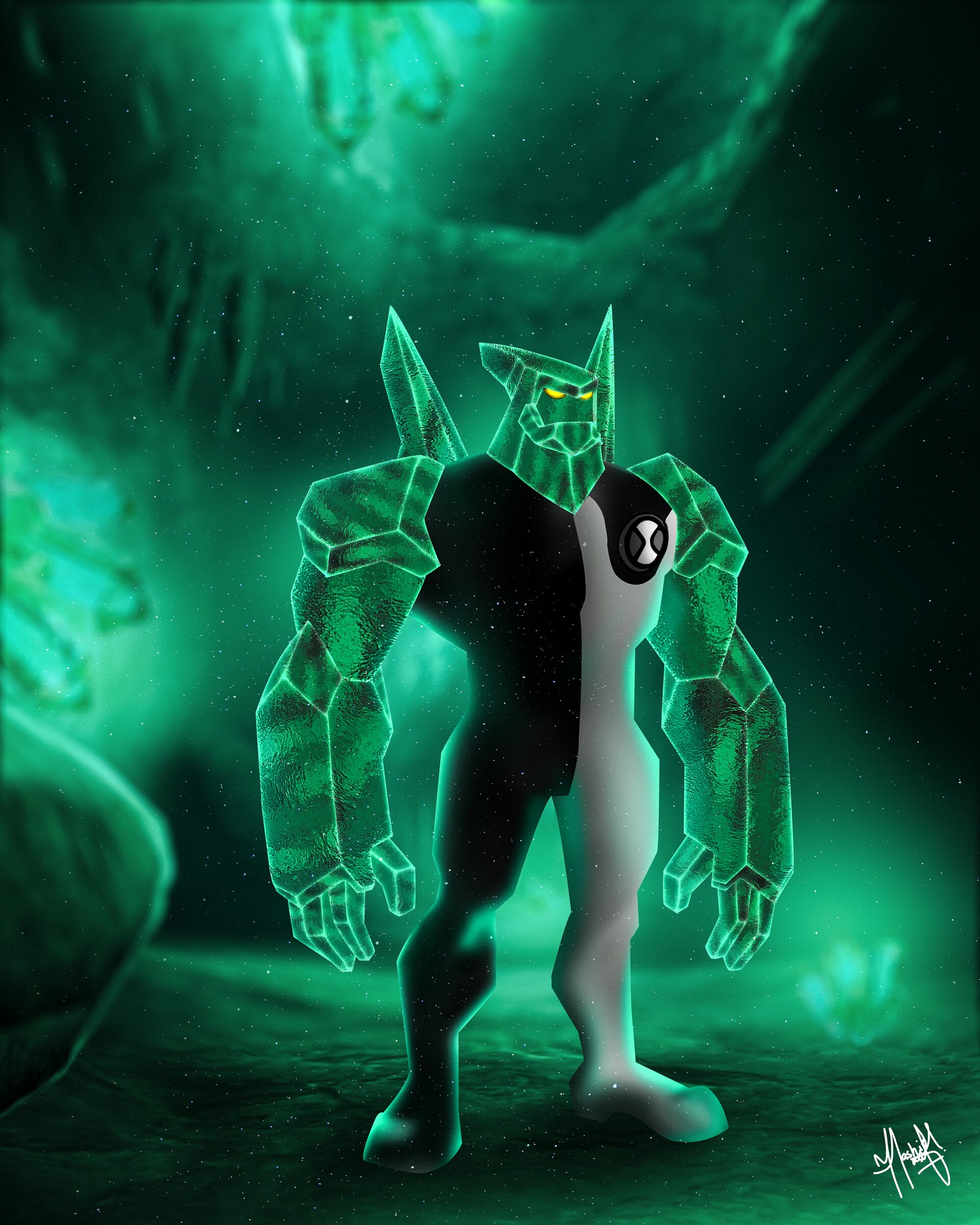 ArtStation - DIAMOND HEAD INTENSIFIED S1E5- ARTWORK #5