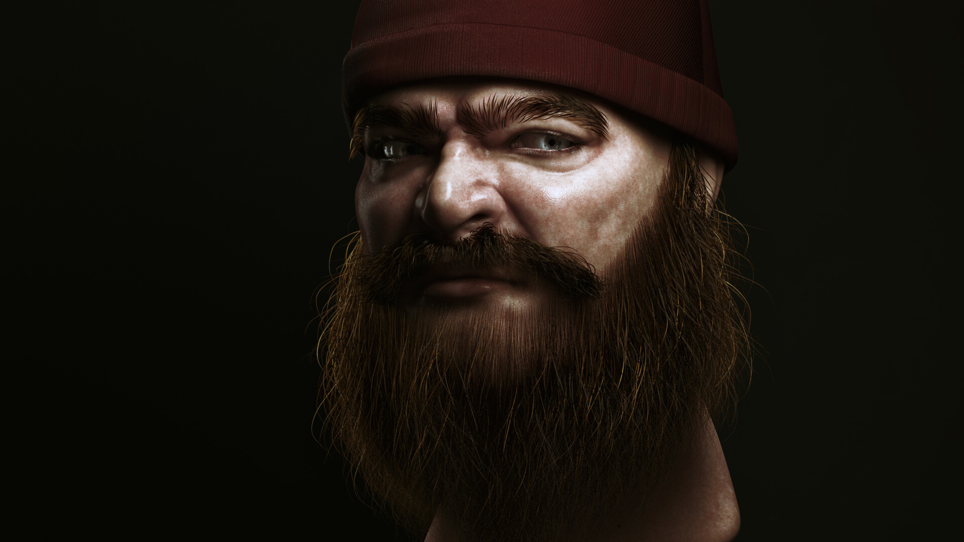 ArtStation - Bearded man