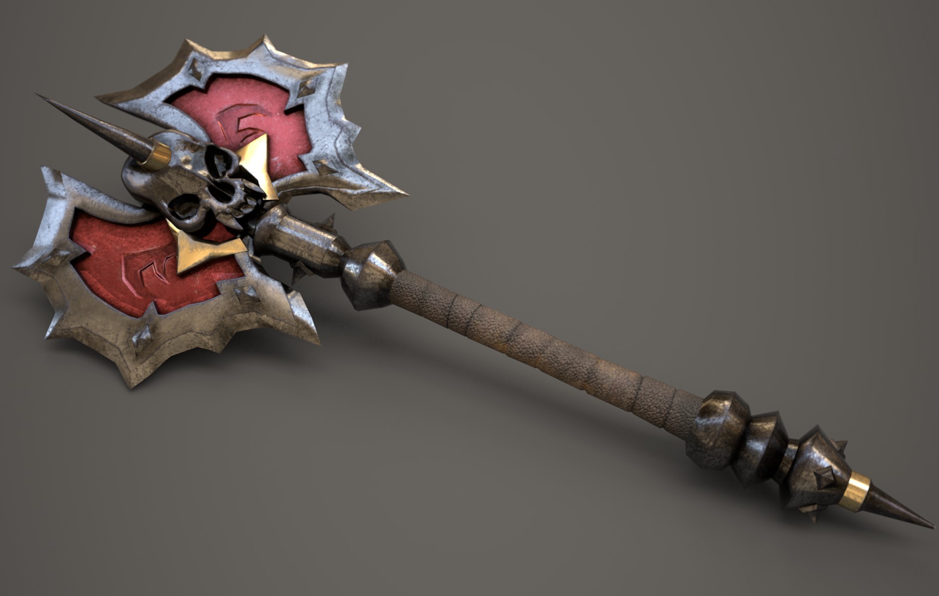 ArtStation - Dread Gladiators Decapitator Axe - WoW inspired