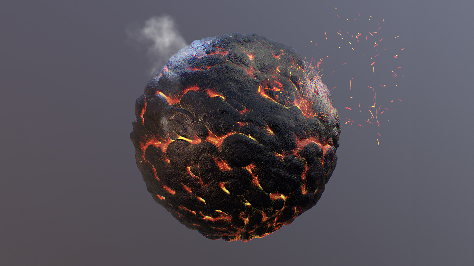 ArtStation - Lava Material