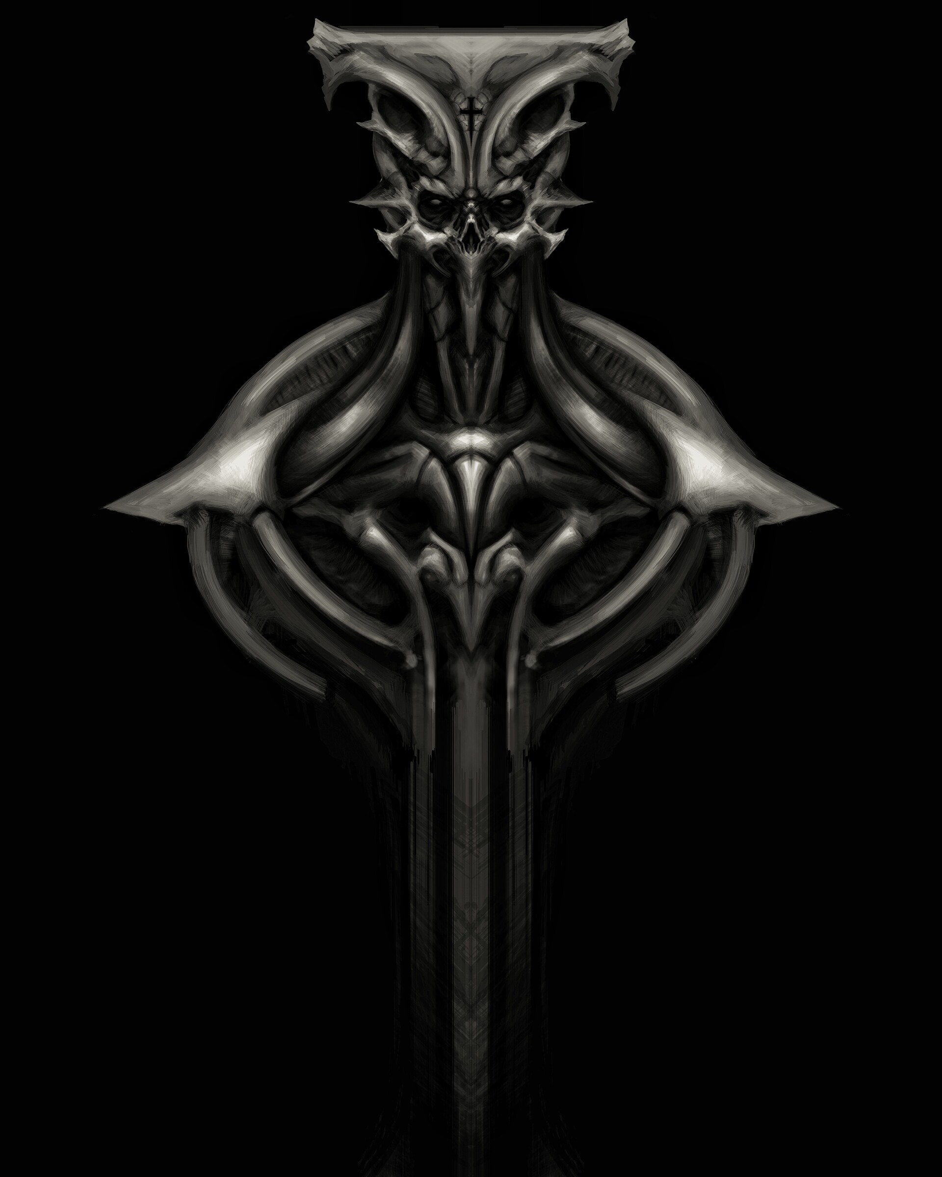 ArtStation - Hell Priest Concept Sketch #5