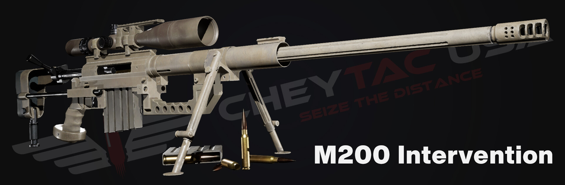 ArtStation - CheyTac M200 Intervention GameModel