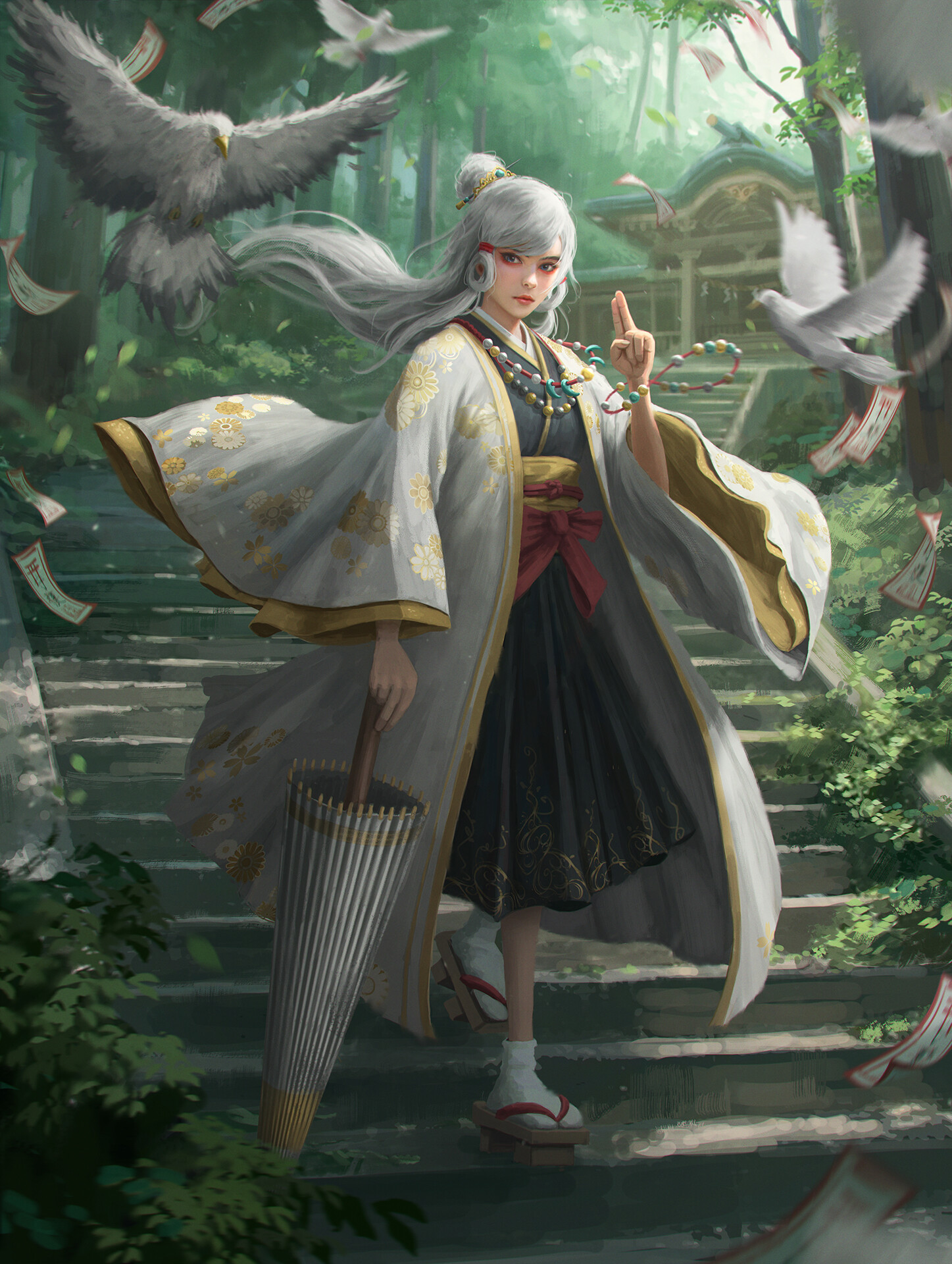 ArtStation - Kami girl