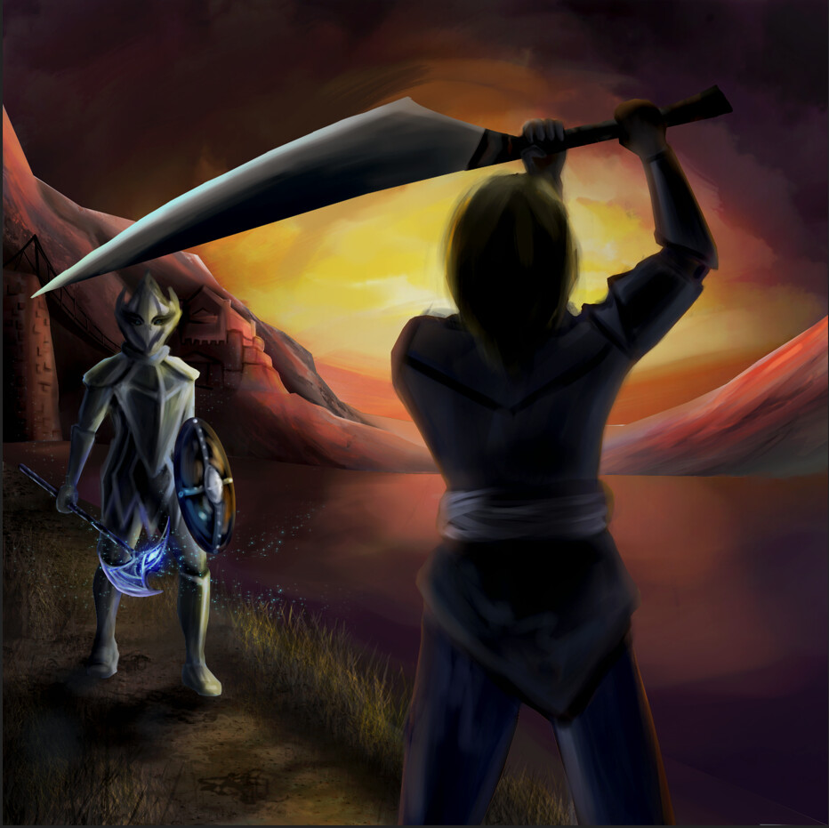 ArtStation - Samurai Vs Knight