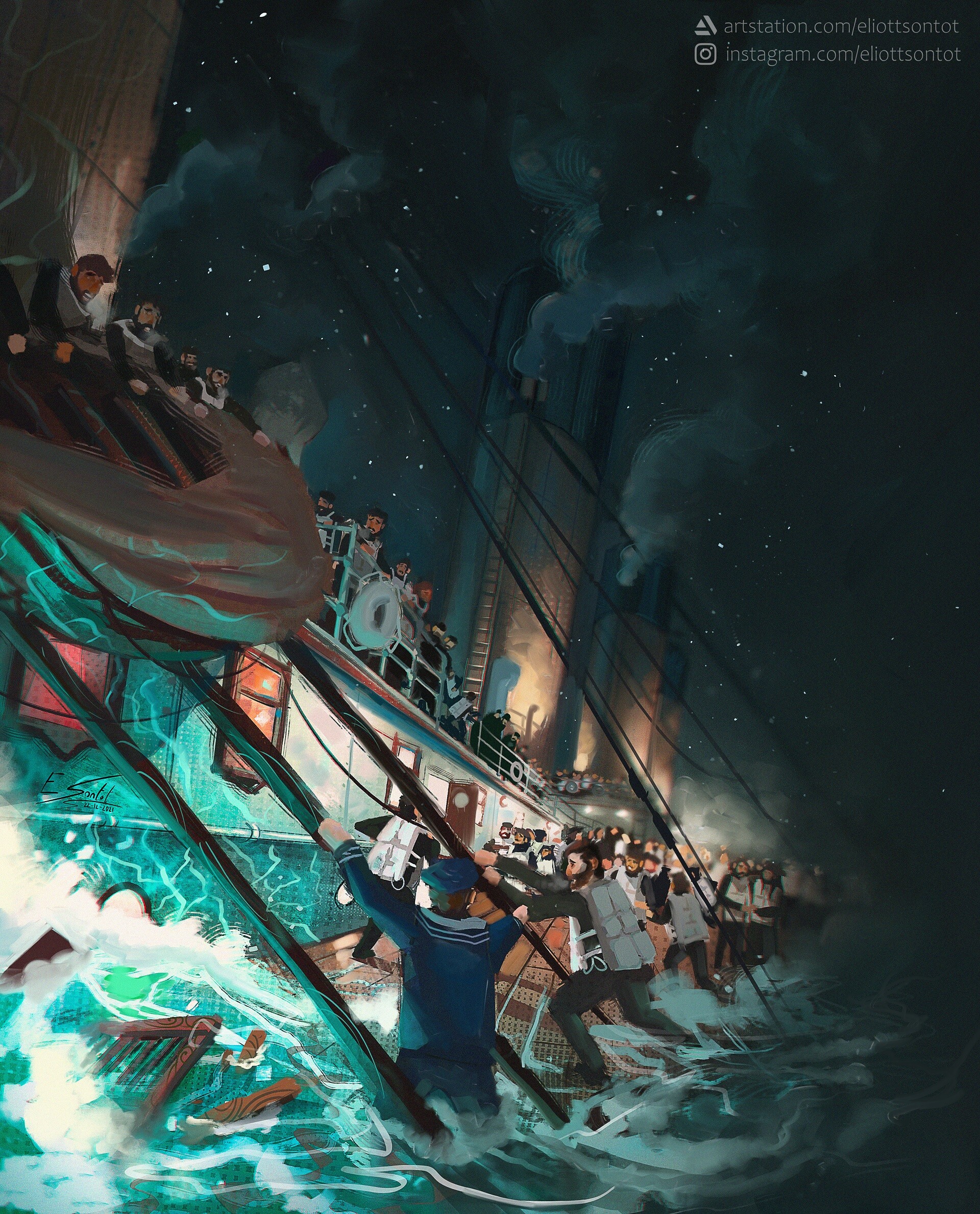 ArtStation - The Last Lifeboat