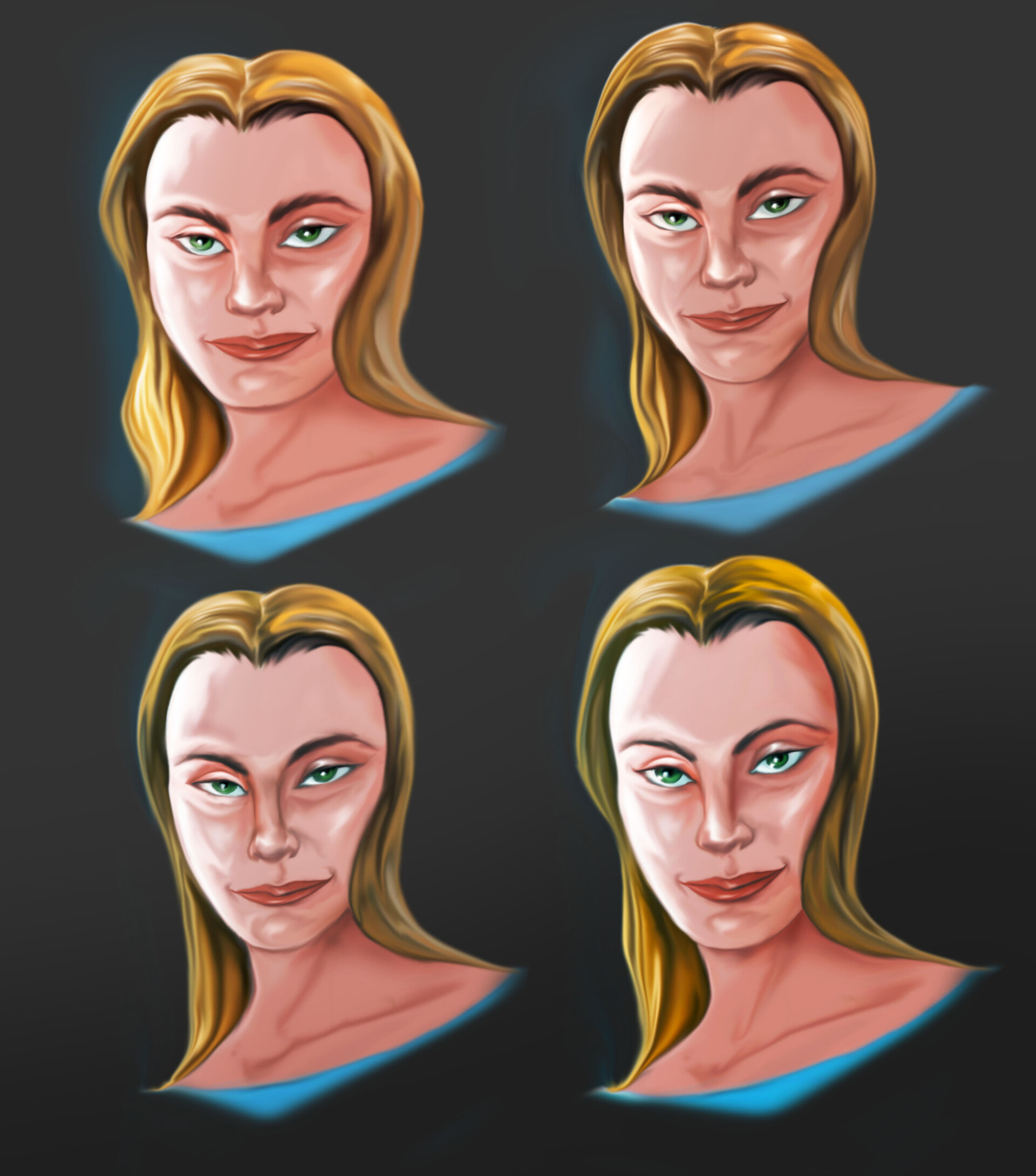 ArtStation - Woman Faces