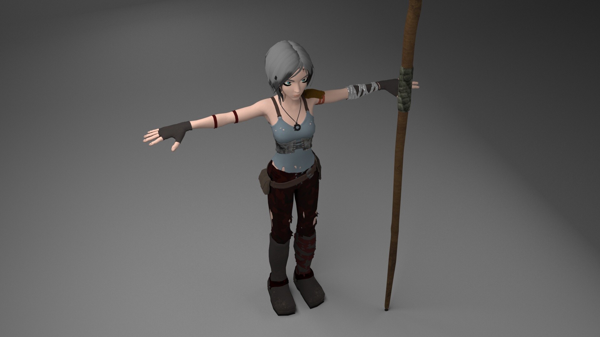 Allaynia Tripp - 3D Character texture