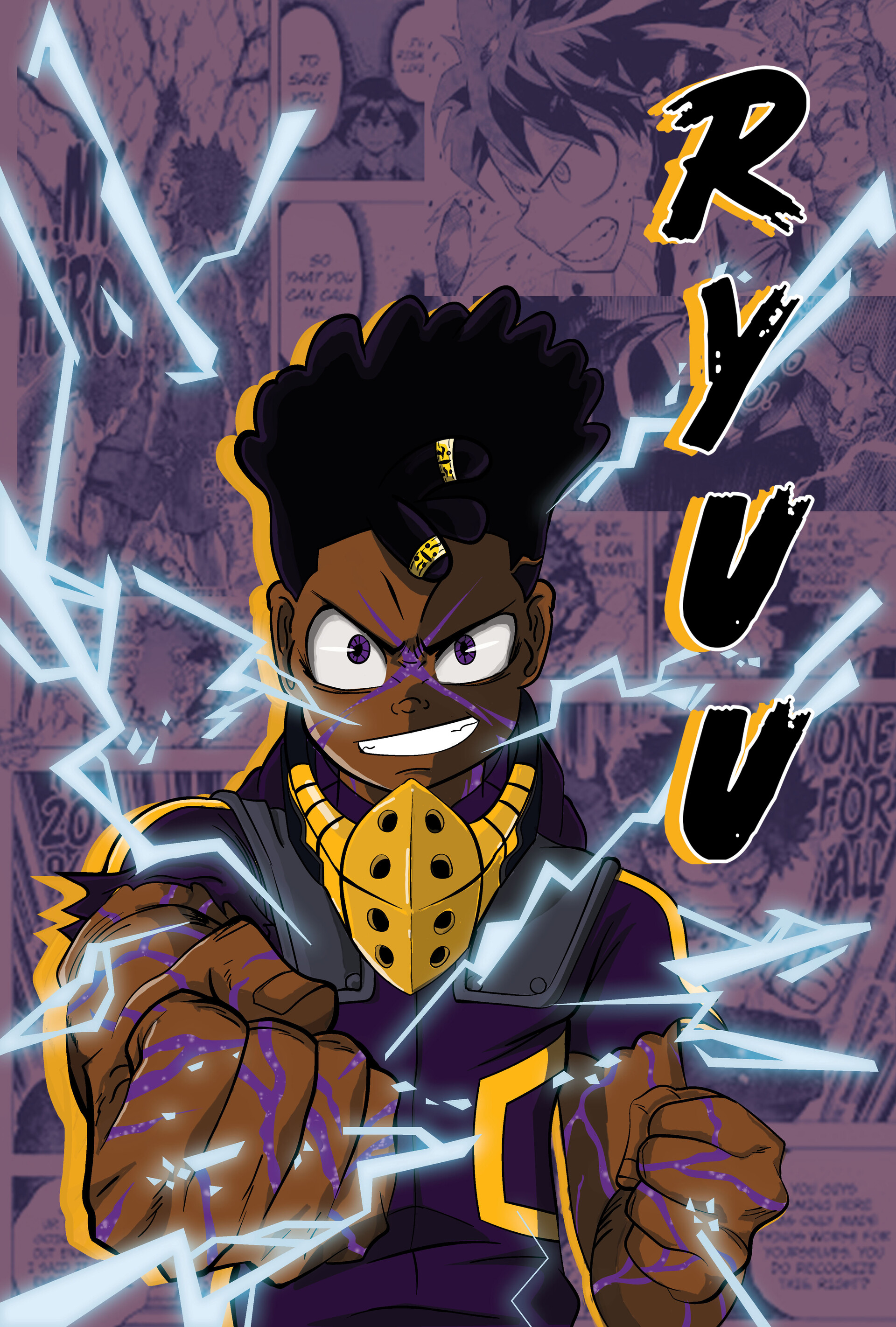 ArtStation - My Hero Academia Ryuu as Izuku