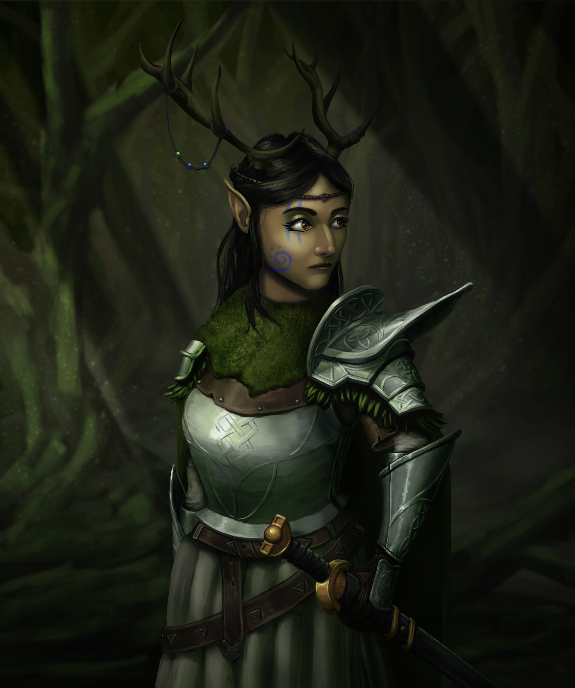 ArtStation - Druid Knight