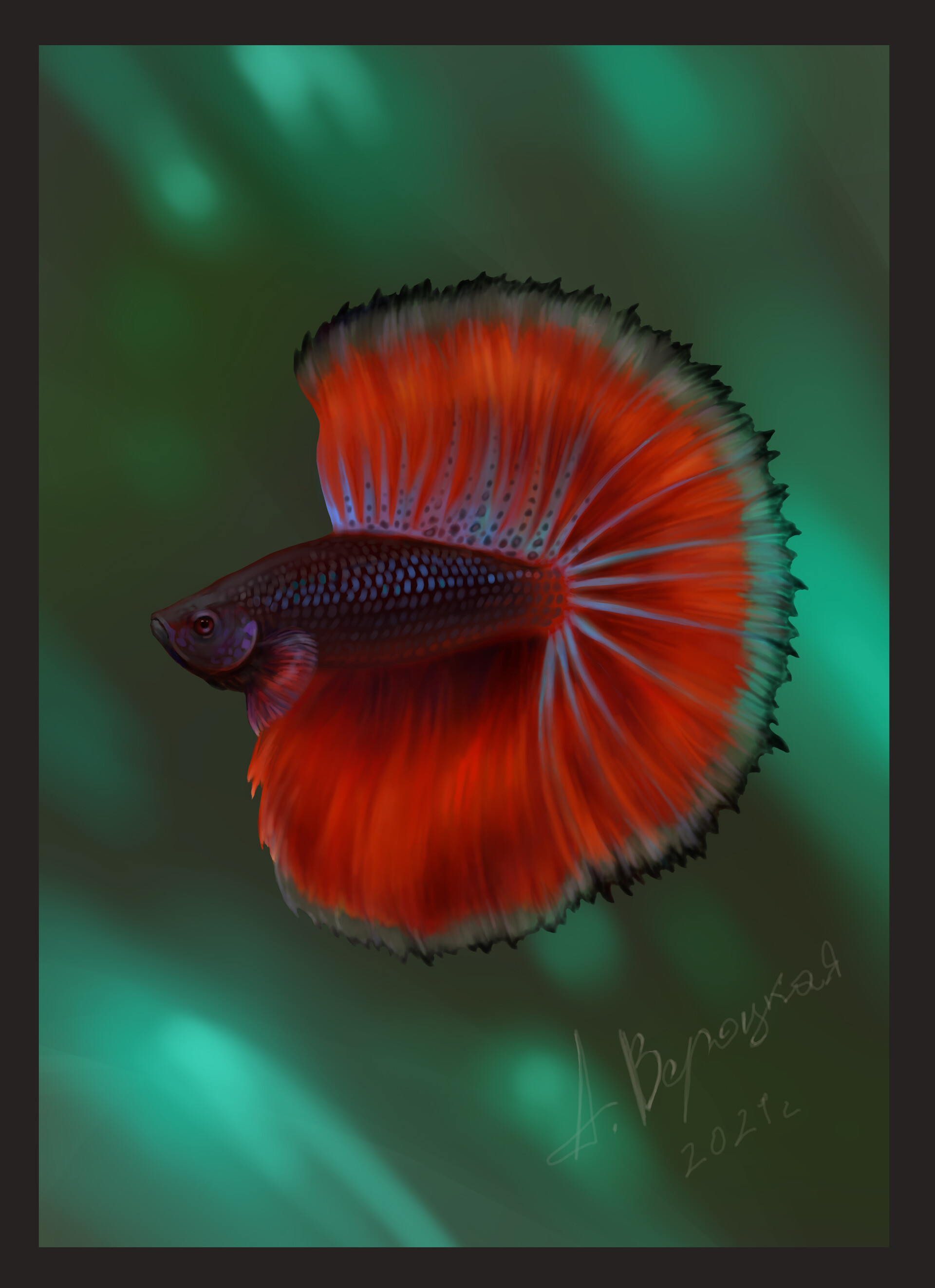 ArtStation - Beta fish