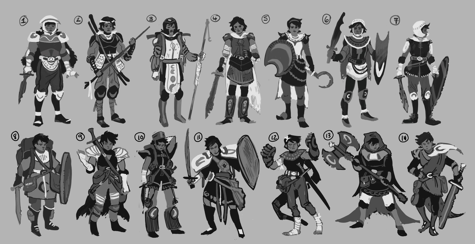 Shannon Nichols - REGIME- Initial Character Design- June the Apprentice