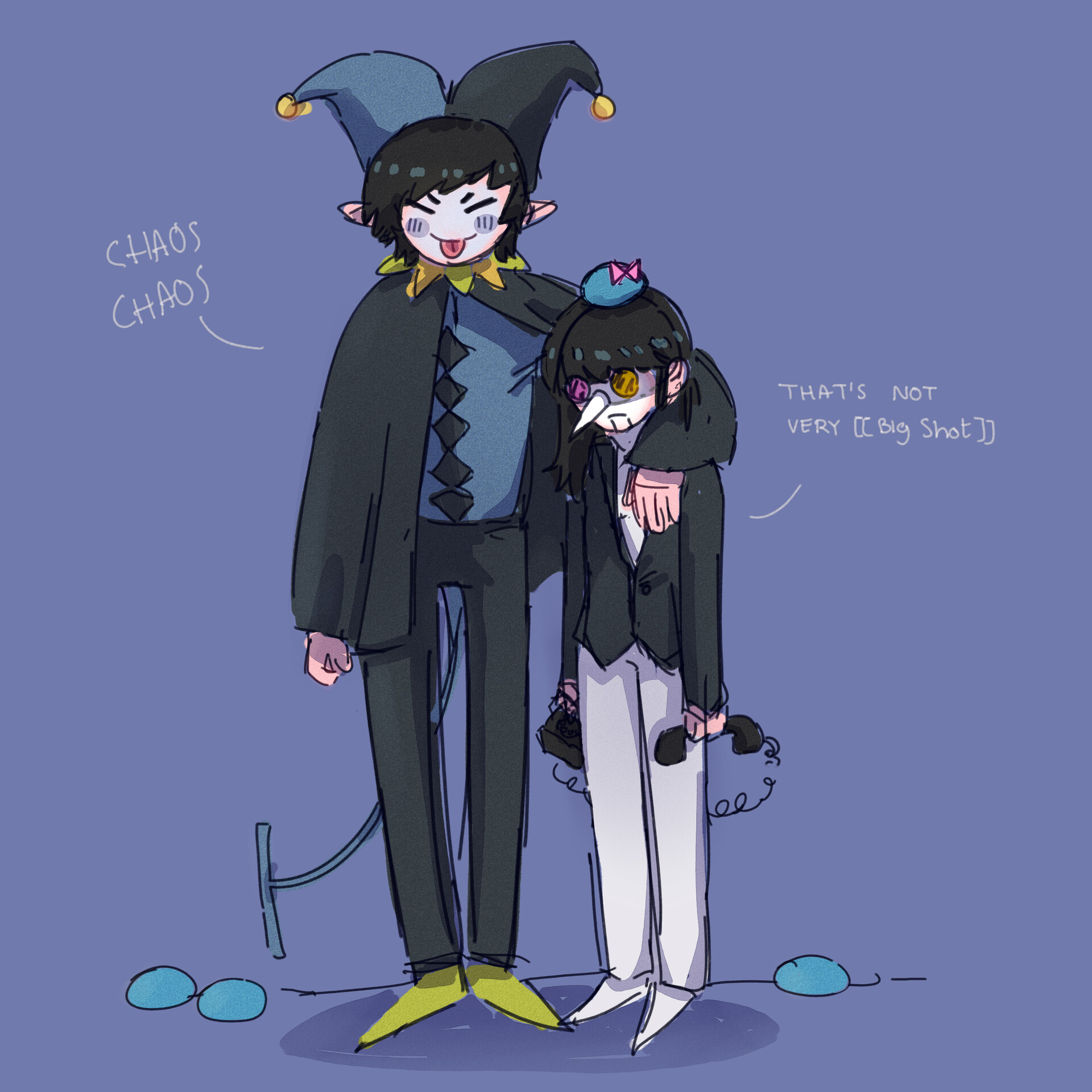 ArtStation - Spamton and Jevil costume HALLOWEEN
