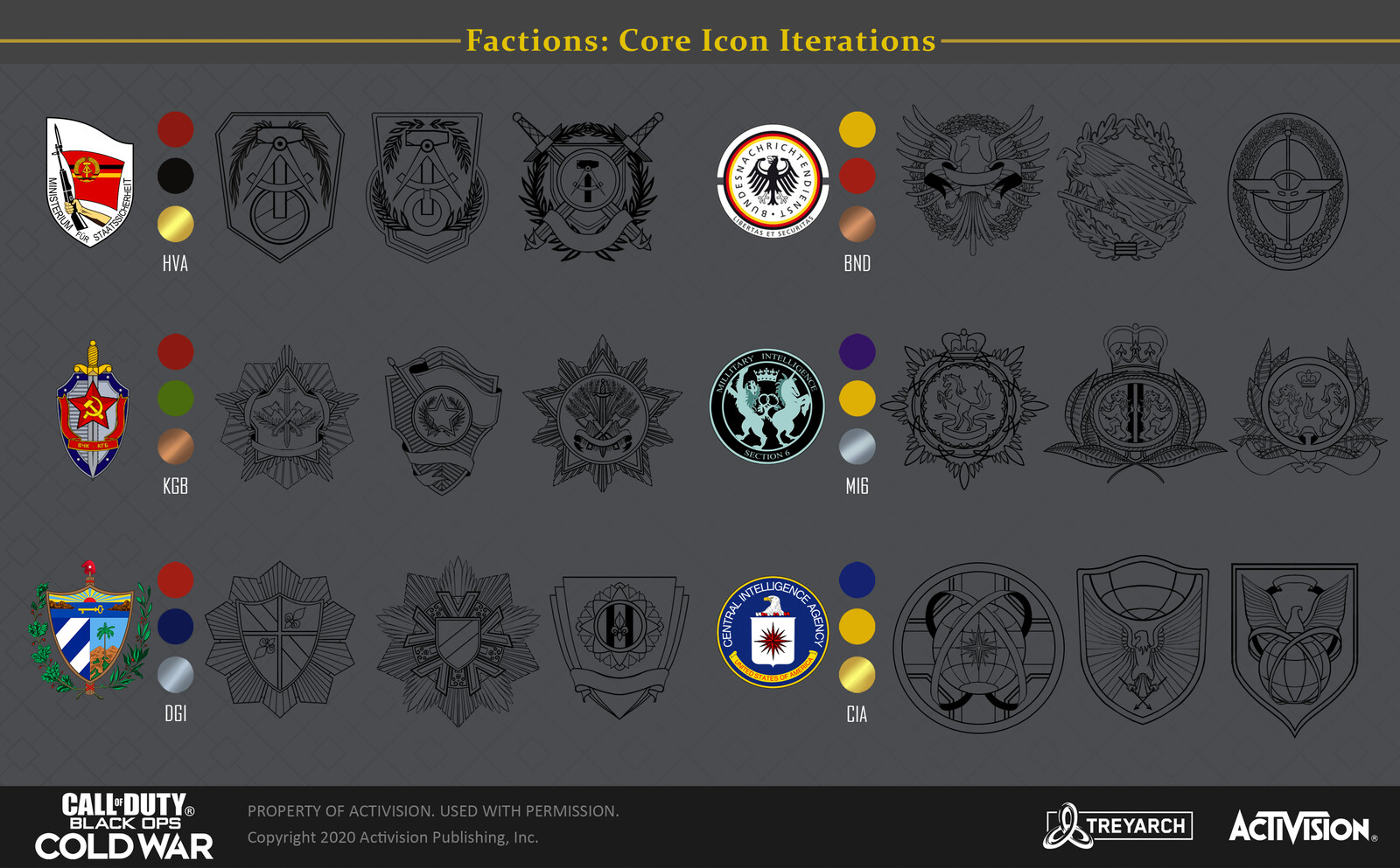 Abi Savage - COD: BOCW Faction and Rank Icons