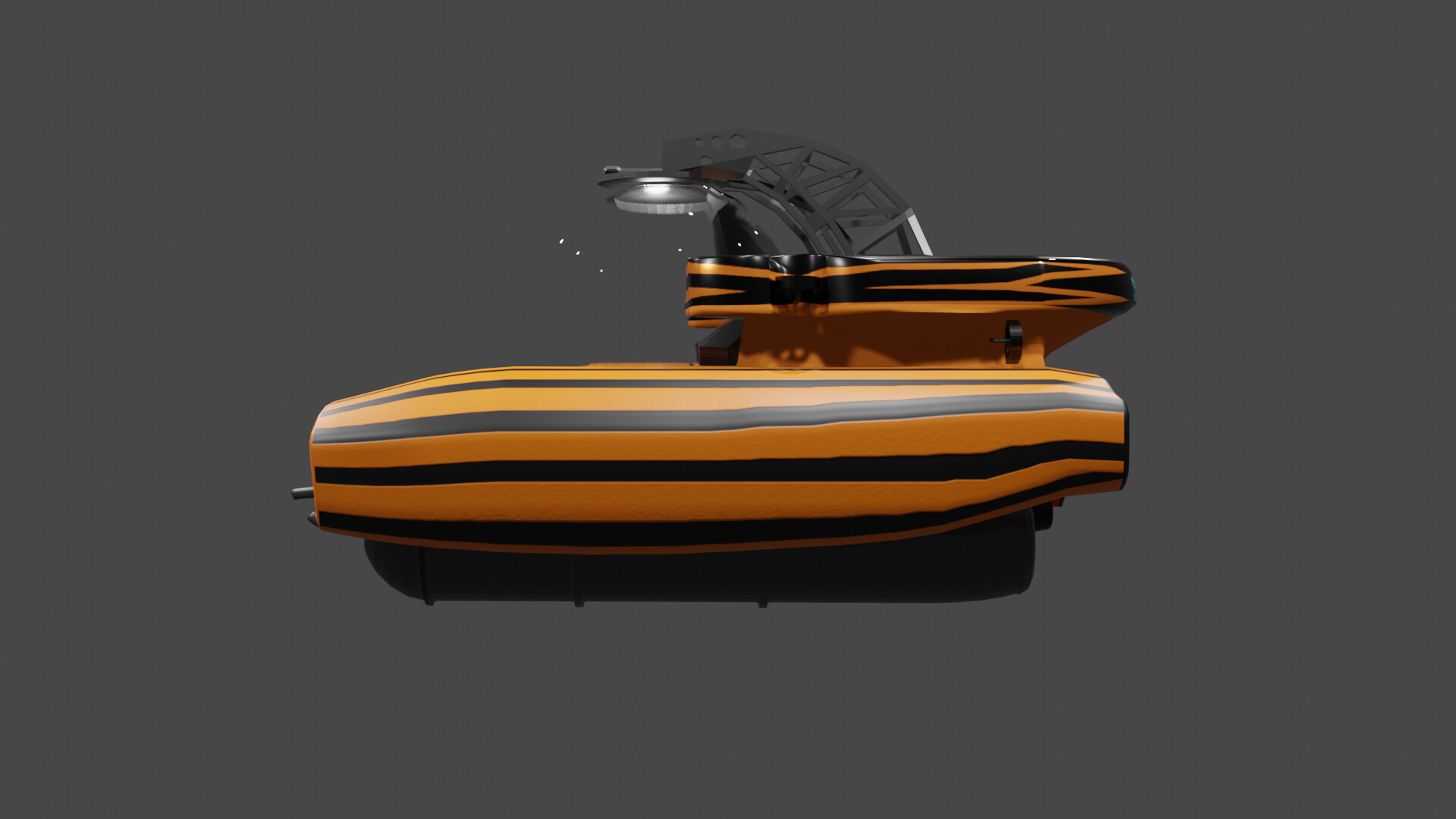 pipun - Submarine Low Poly 3d Model