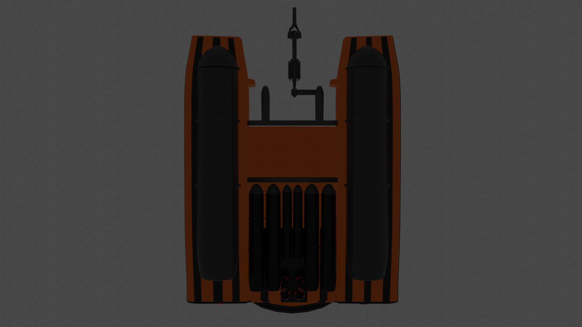 pipun - Submarine Low Poly 3d Model